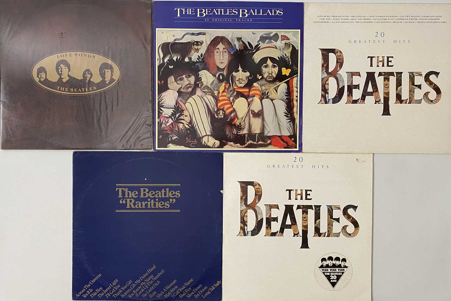 Lot 1033 - THE BEATLES - REISSUE/ COMPILATION LPs (INC