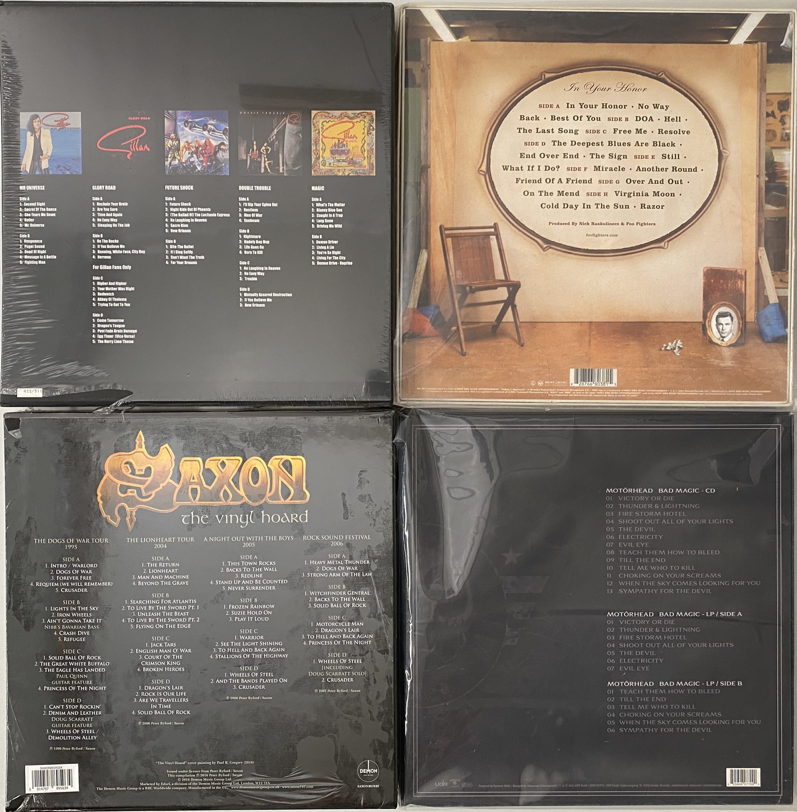 Lot 1042 - ALT/ HEAVY ROCK/ METAL - LP BOX SETS (SOME