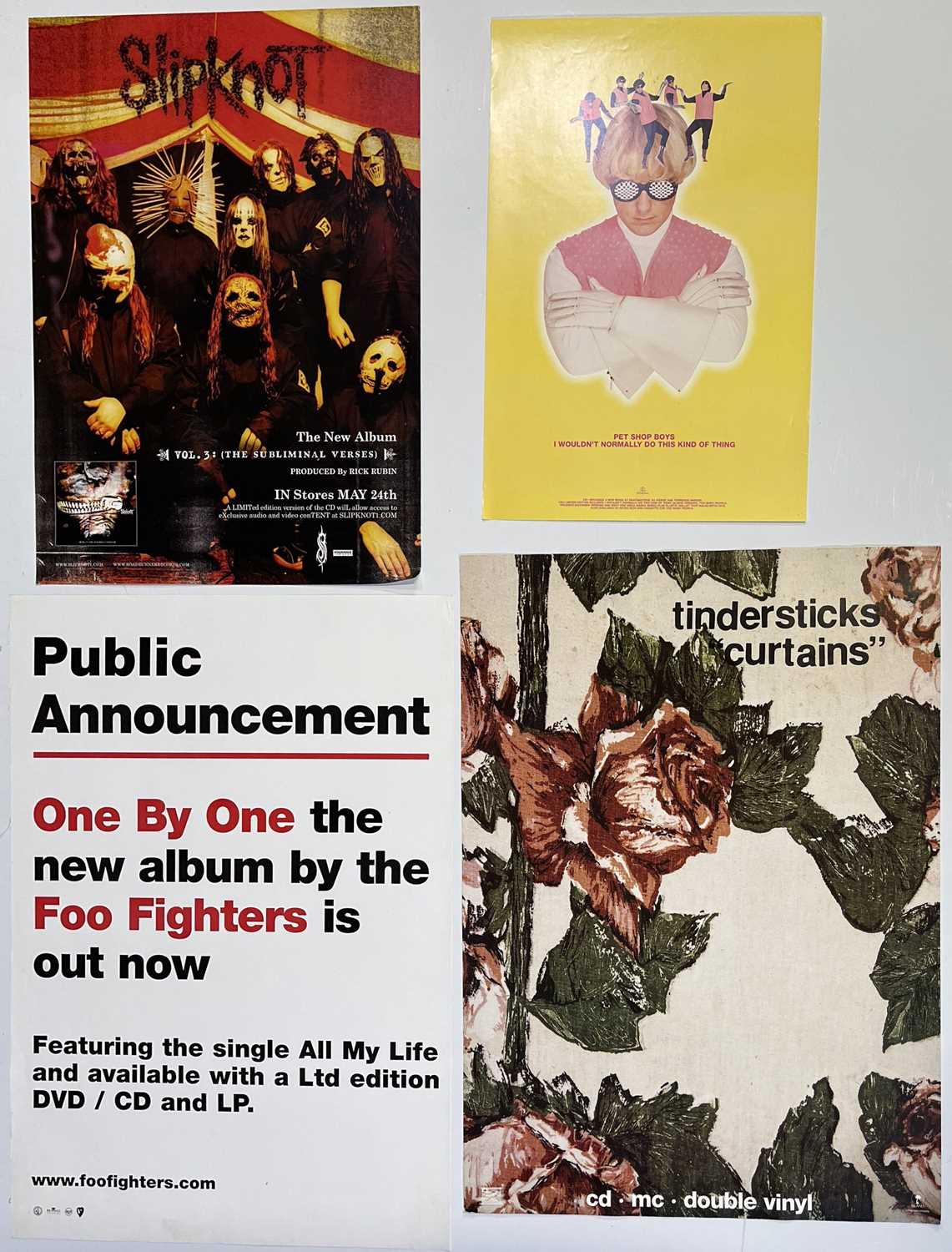 Lot 197 - 90s/00S INDIE/ALT/POP/PUNK PROMO POSTER