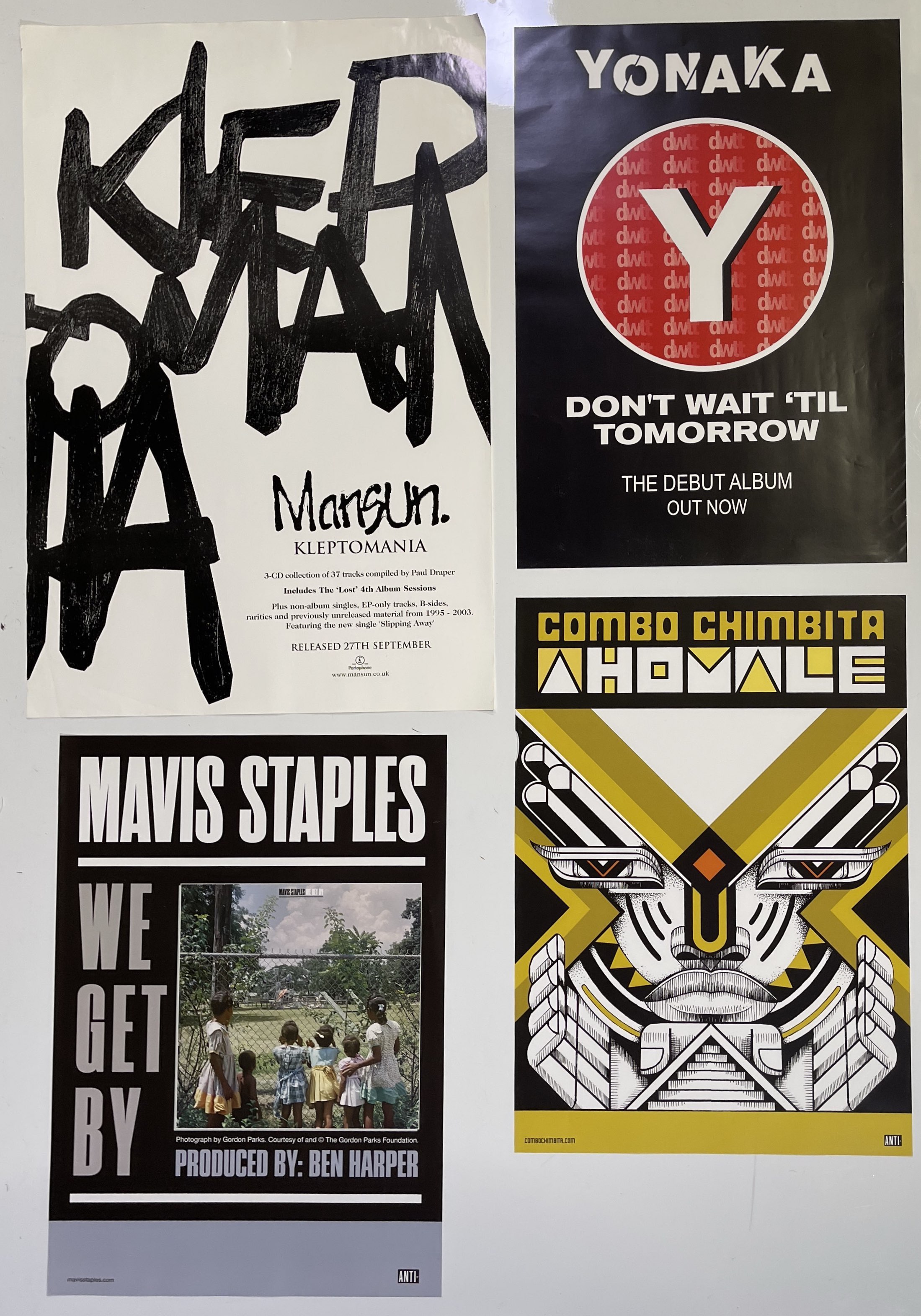 Lot 197 - 90s/00S INDIE/ALT/POP/PUNK PROMO POSTER