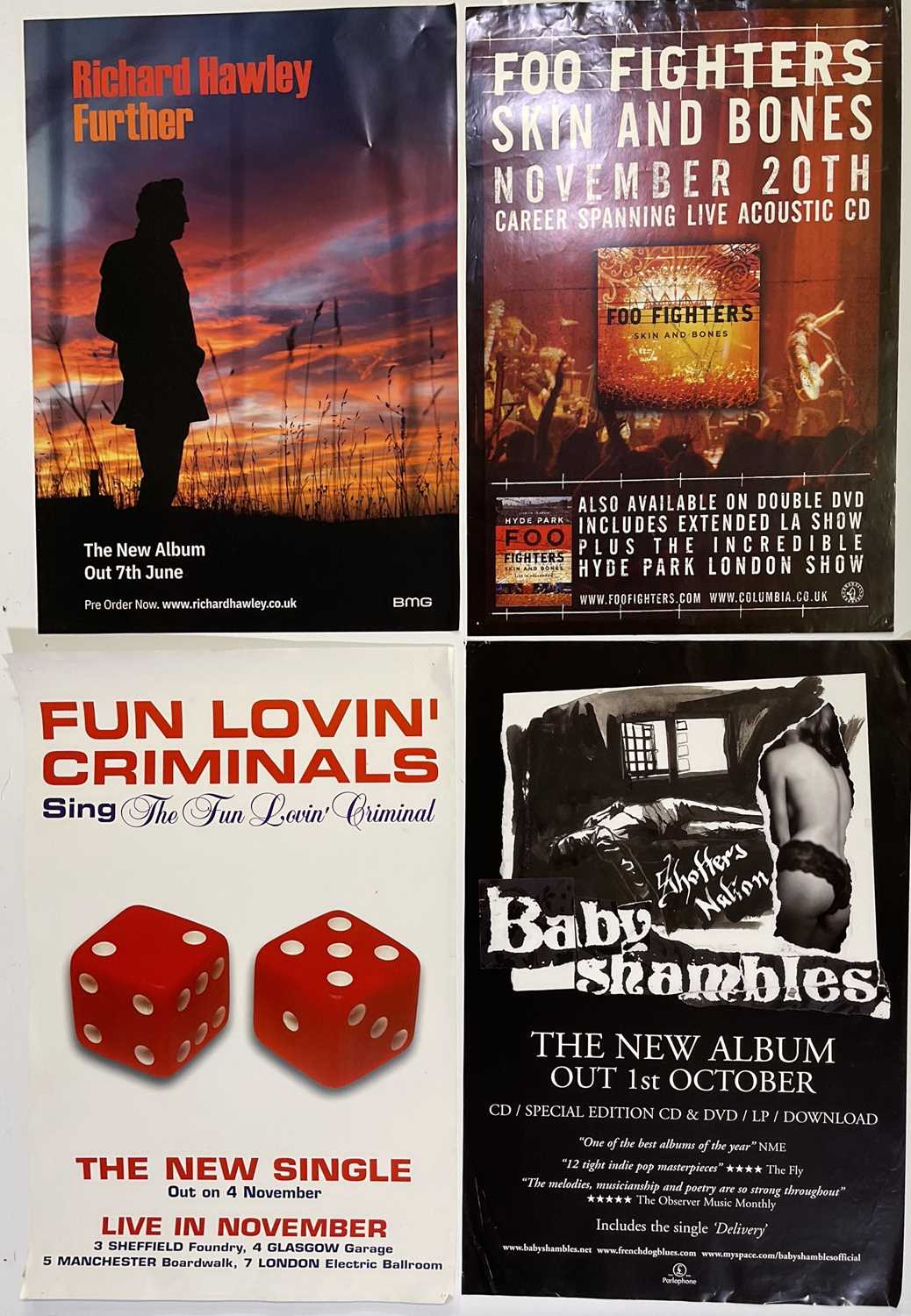 Lot 197 - 90s/00S INDIE/ALT/POP/PUNK PROMO POSTER