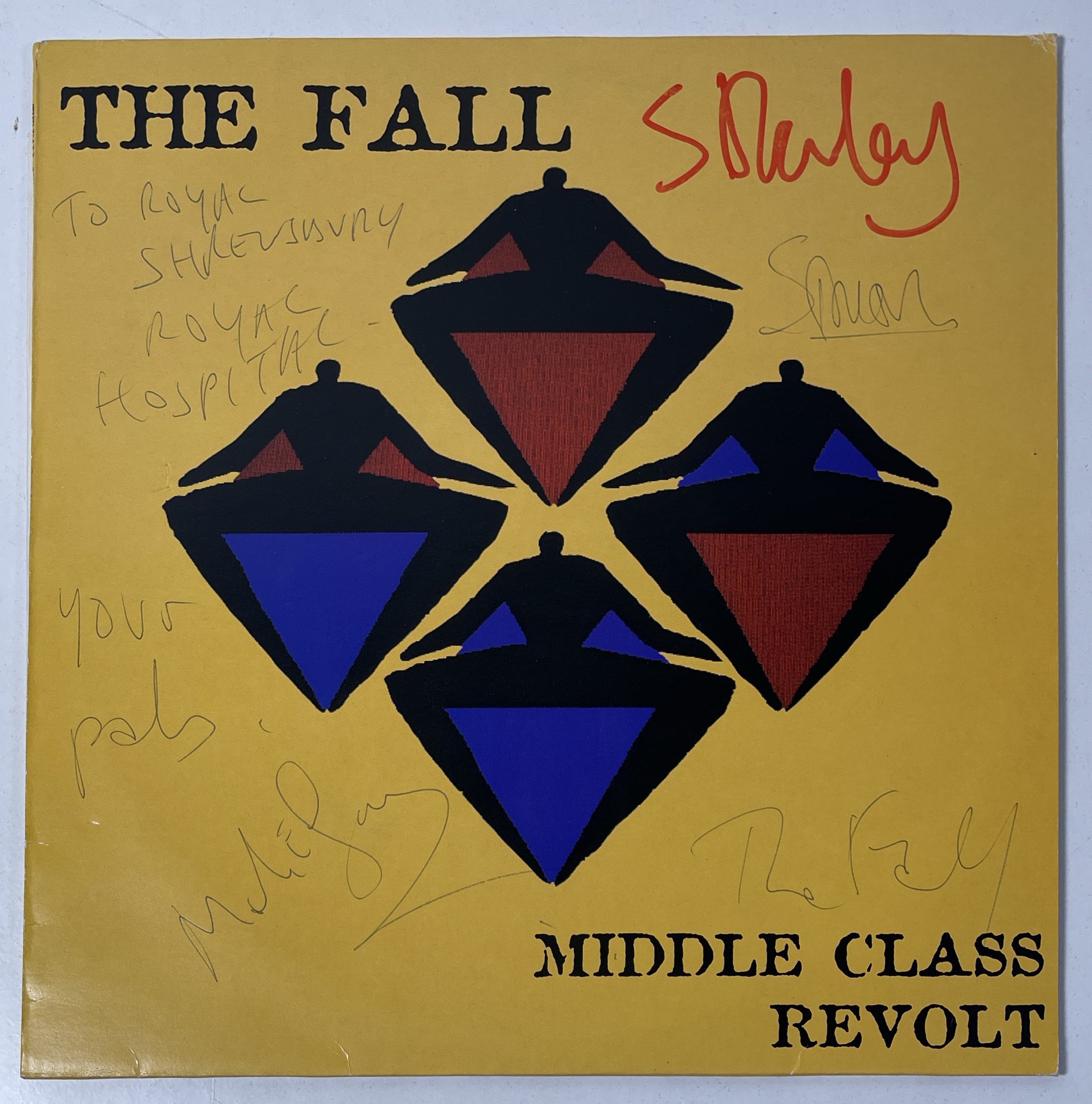 Lot 420 - THE FALL - SIGNED COPY OF MIDDLE CLASS