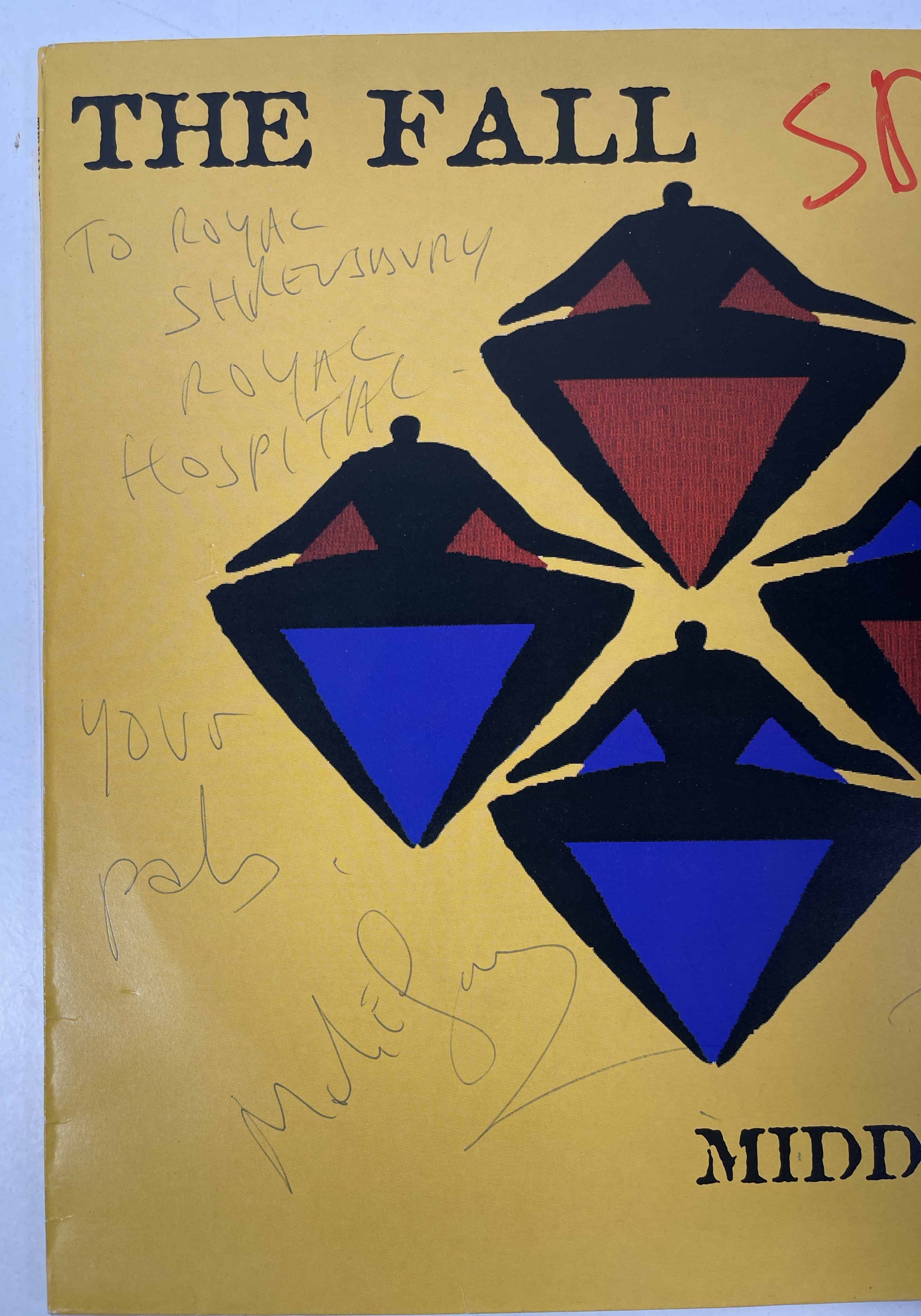 Lot 420 - THE FALL - SIGNED COPY OF MIDDLE CLASS