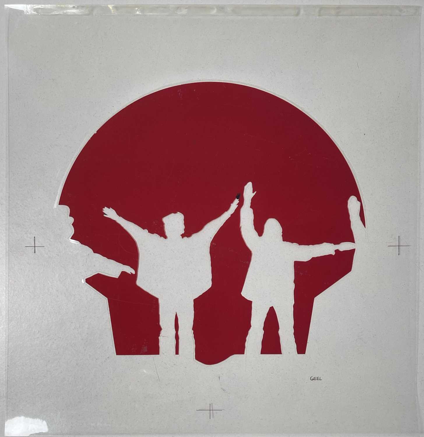 Lot 140 - BEATLES HELP SHELL ALBUM COVER ORIGINAL