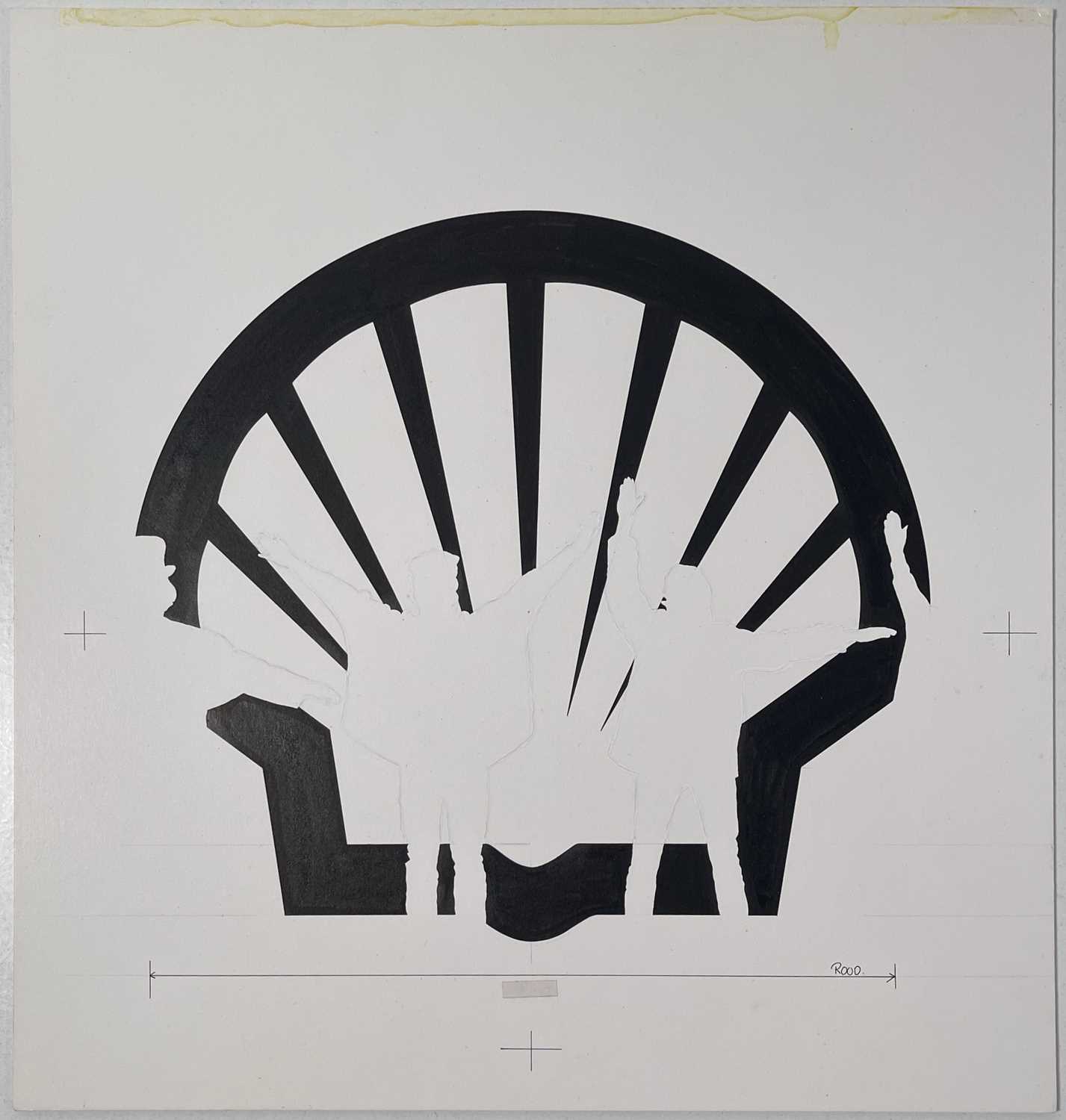 Lot 140 - BEATLES HELP SHELL ALBUM COVER ORIGINAL