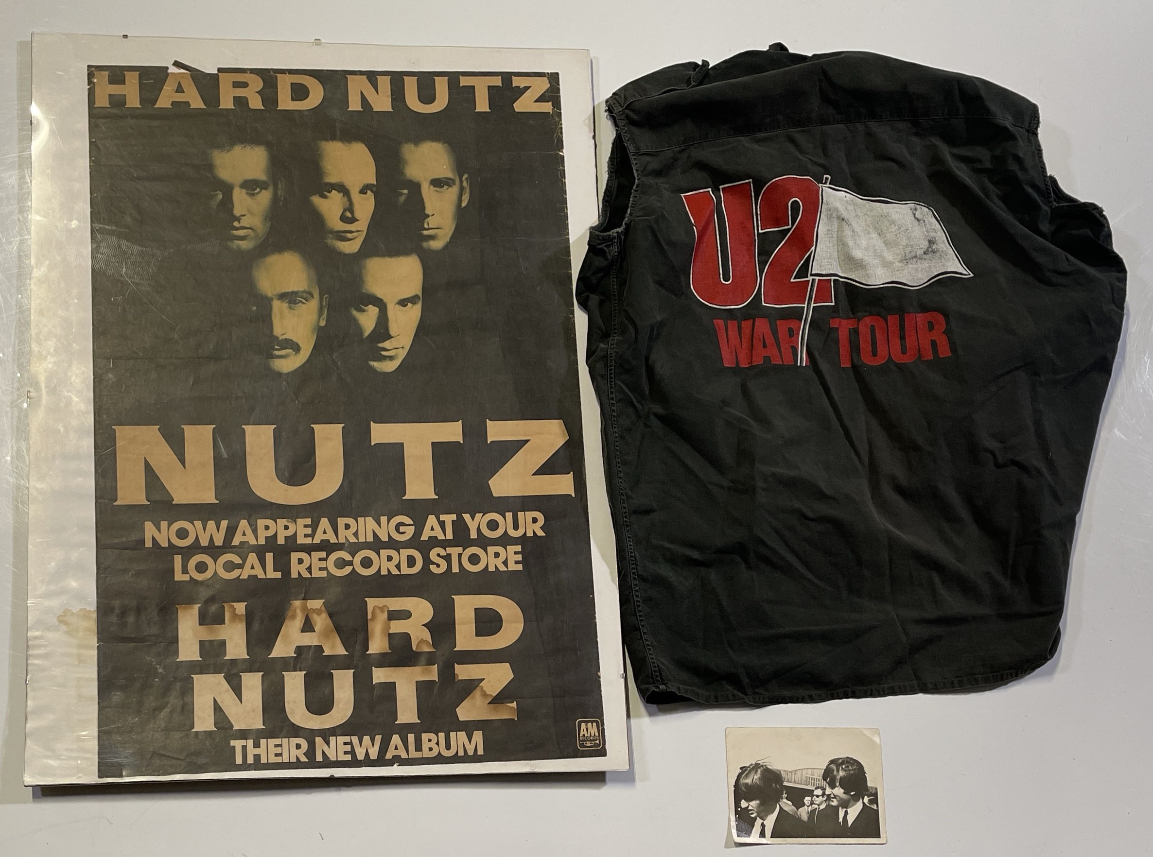 Lot 63 - ASSORTED MEMORABILIA - ORIGINAL NUTZ POSTER