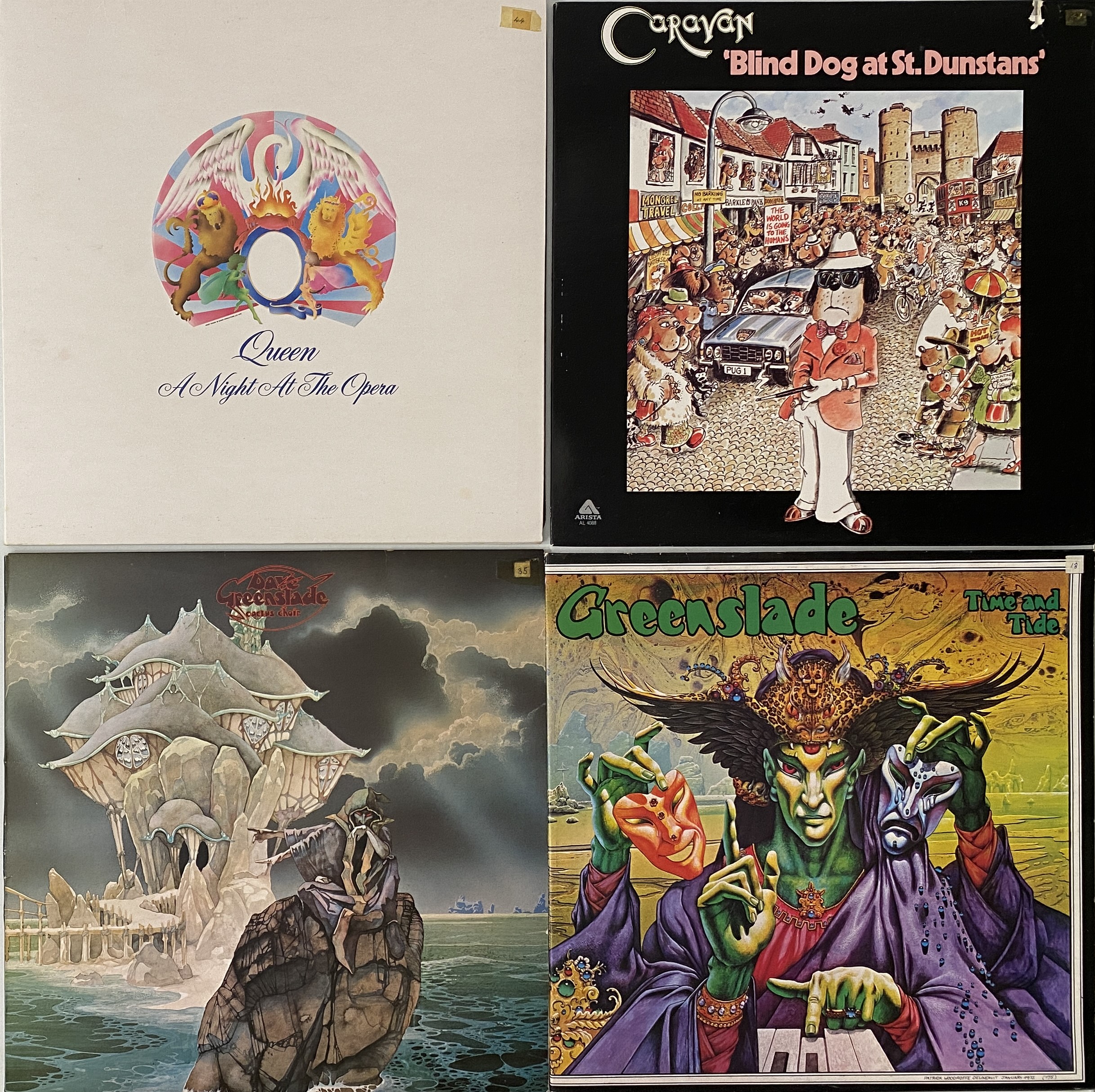 Lot 1082 - PROG/ROCK - LPs