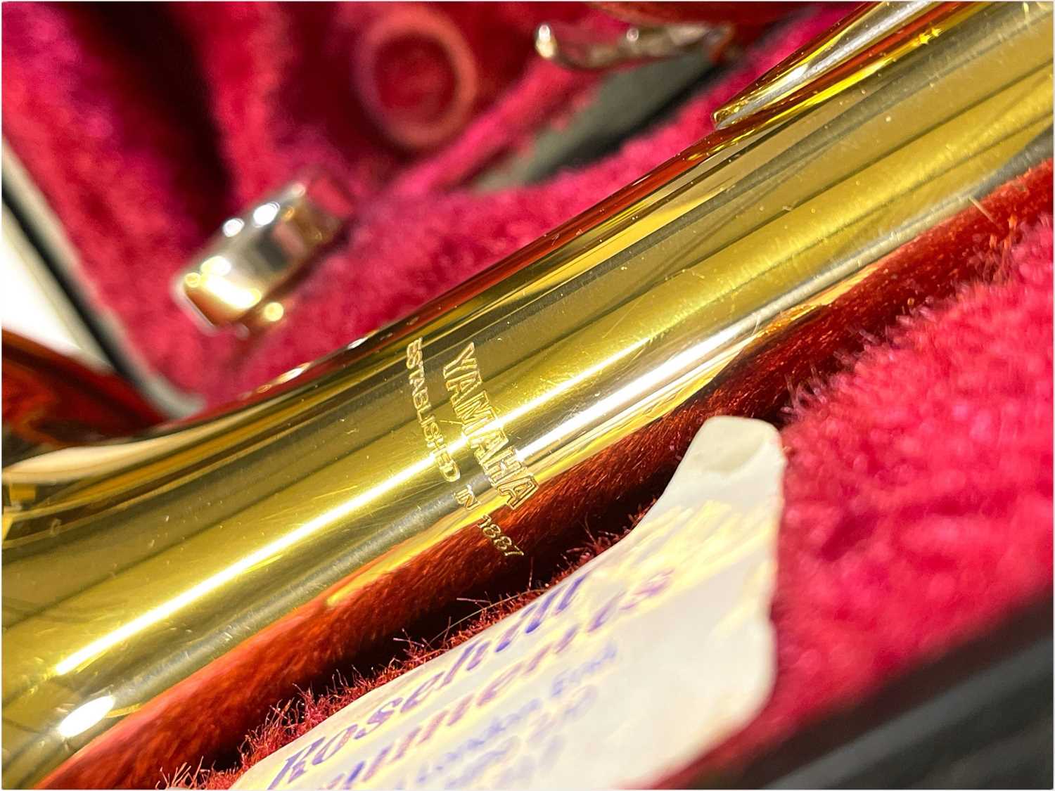 Lot 3 - YAMAHA - A YTR 1335 TRUMPET.