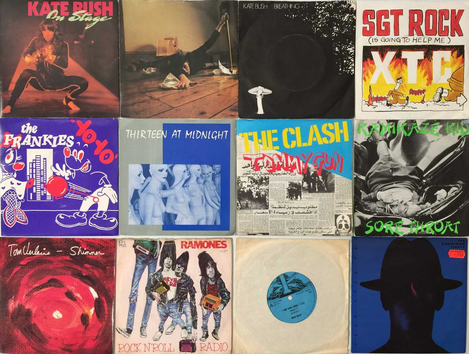 Lot 1099 - PUNK/NEW WAVE/ALT 7" COLLECTION (WITH