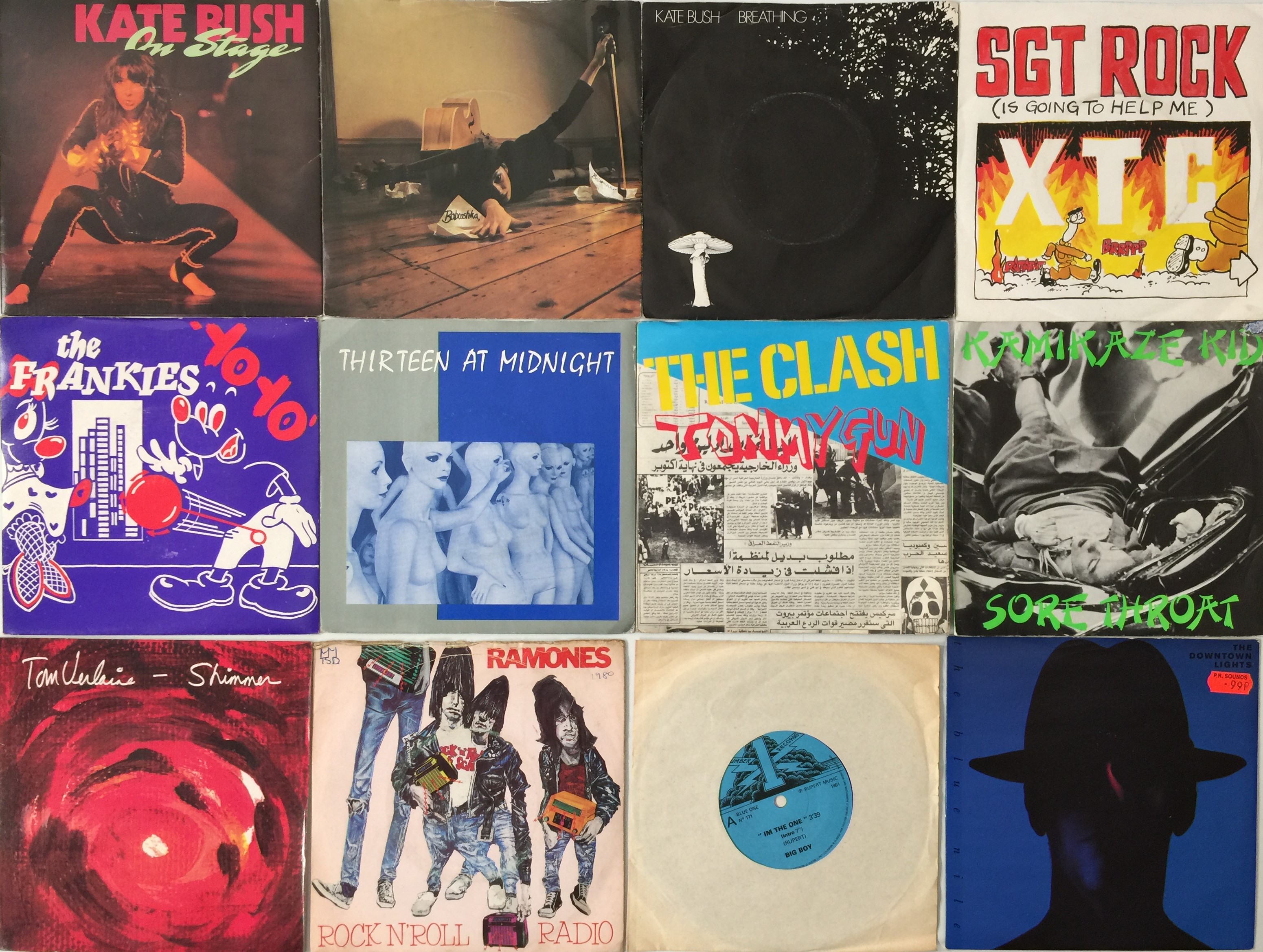 Lot 1099 - PUNK/NEW WAVE/ALT 7" COLLECTION (WITH