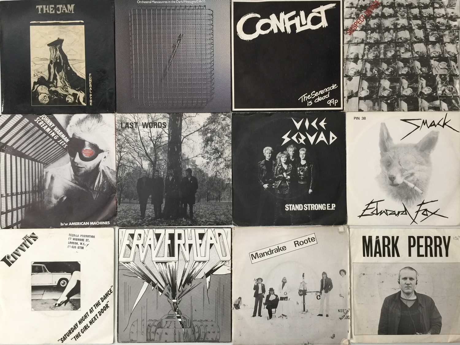 Lot 1099 - PUNK/NEW WAVE/ALT 7" COLLECTION (WITH