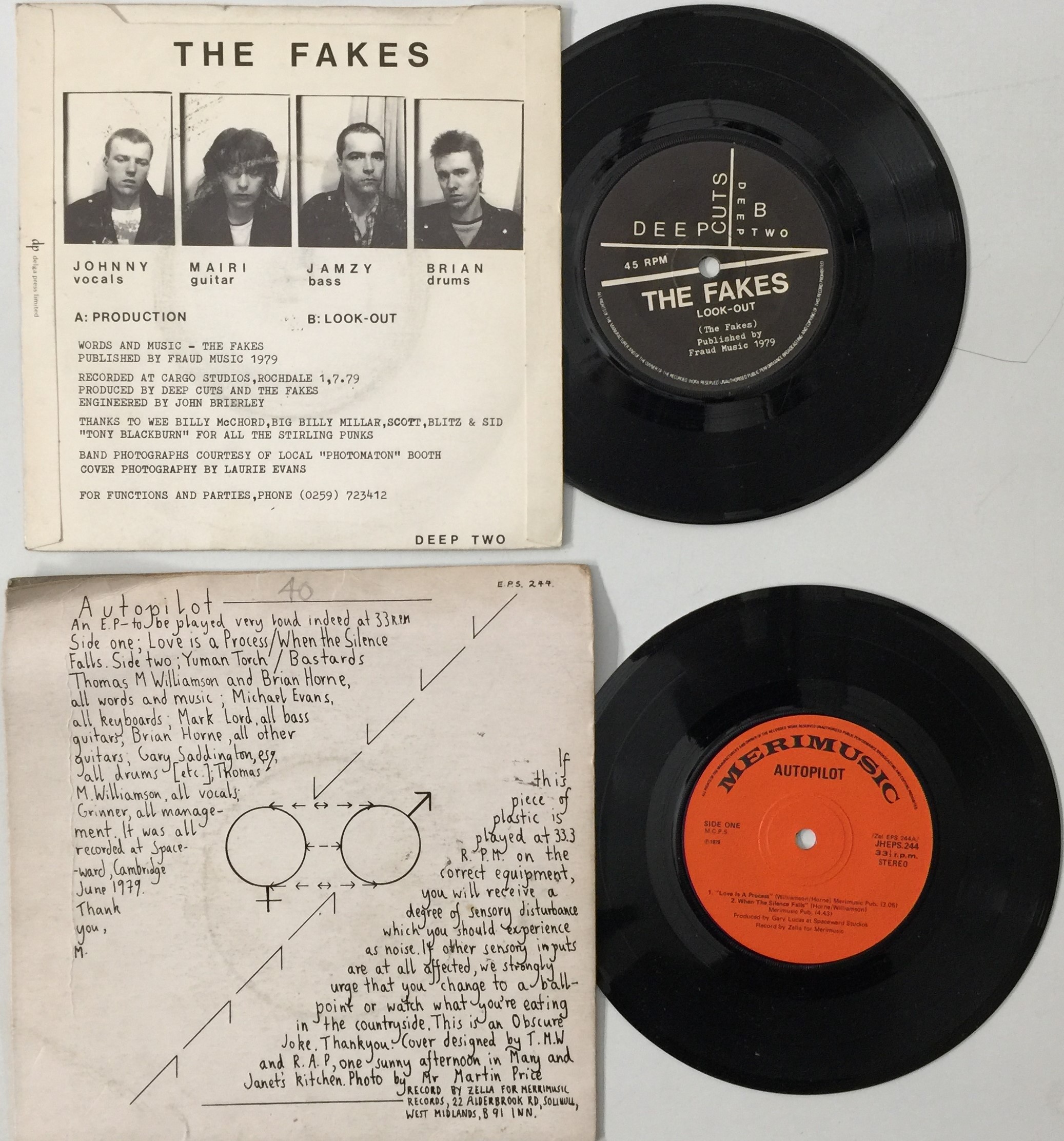 Lot 1099 - PUNK/NEW WAVE/ALT 7" COLLECTION (WITH