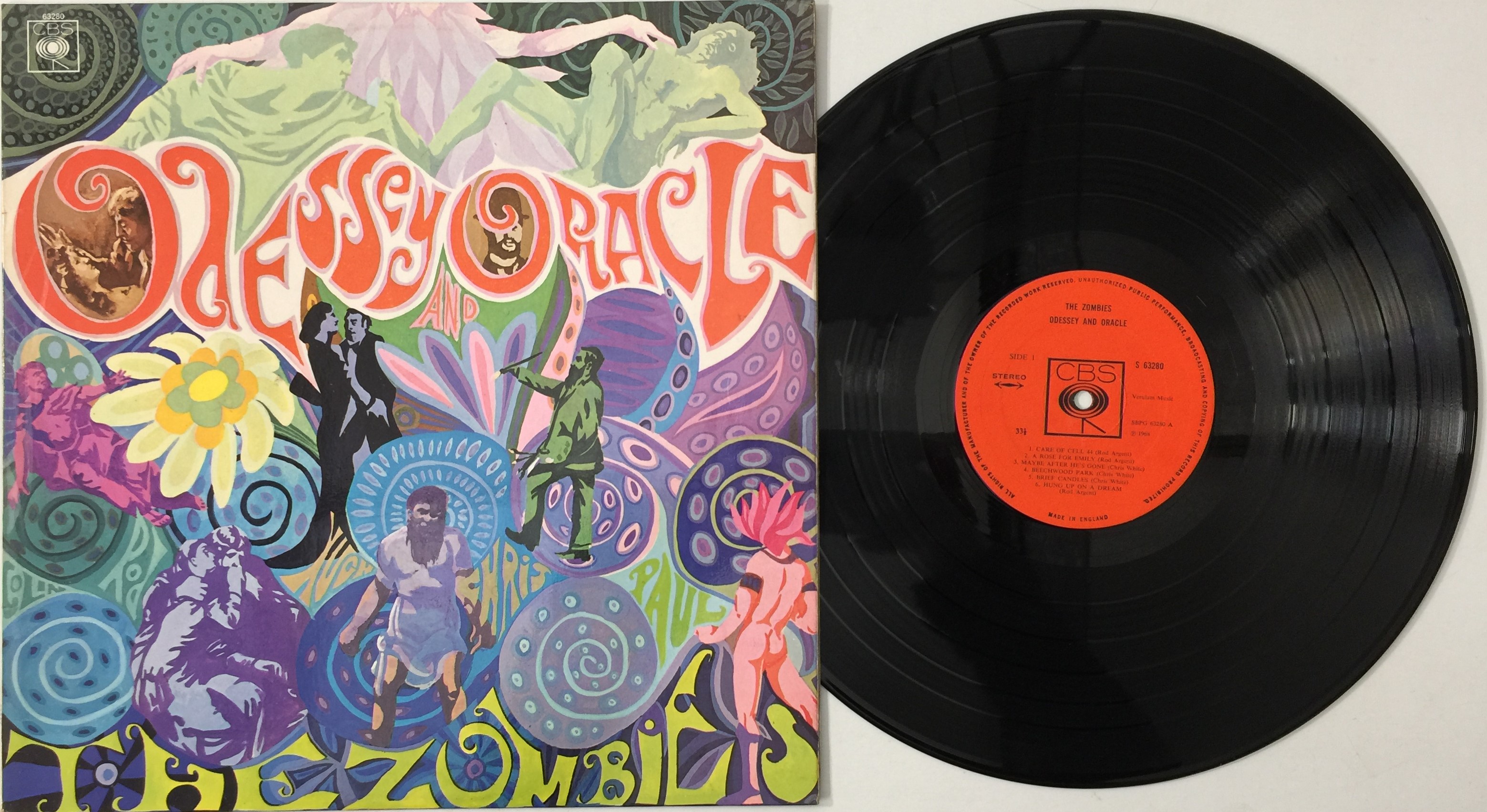 Lot 310 - THE ZOMBIES - ODESSEY AND ORACLE LP (UK