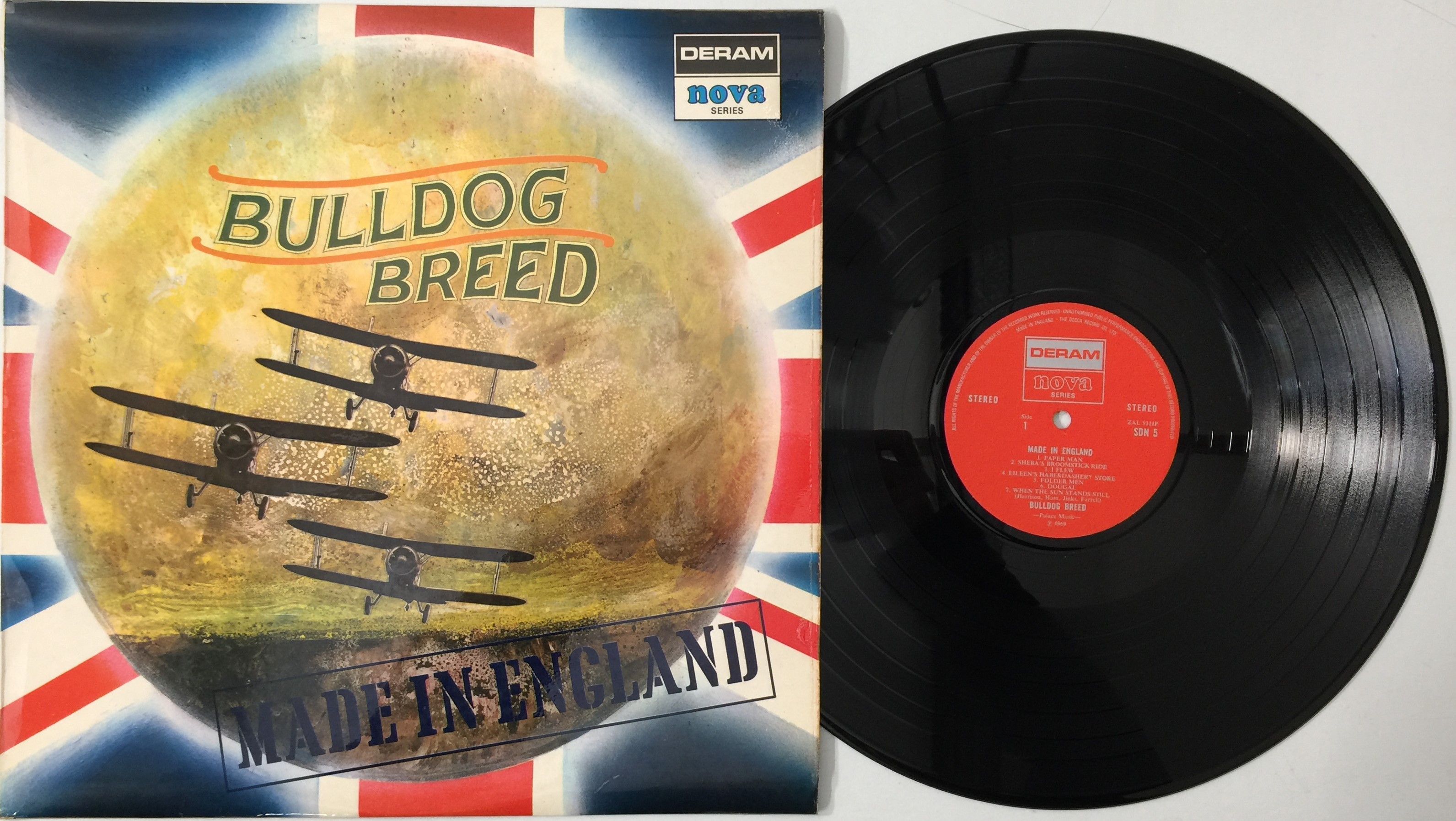 Lot 314 - BULLDOG BREED - MADE IN ENGLAND LP (UK