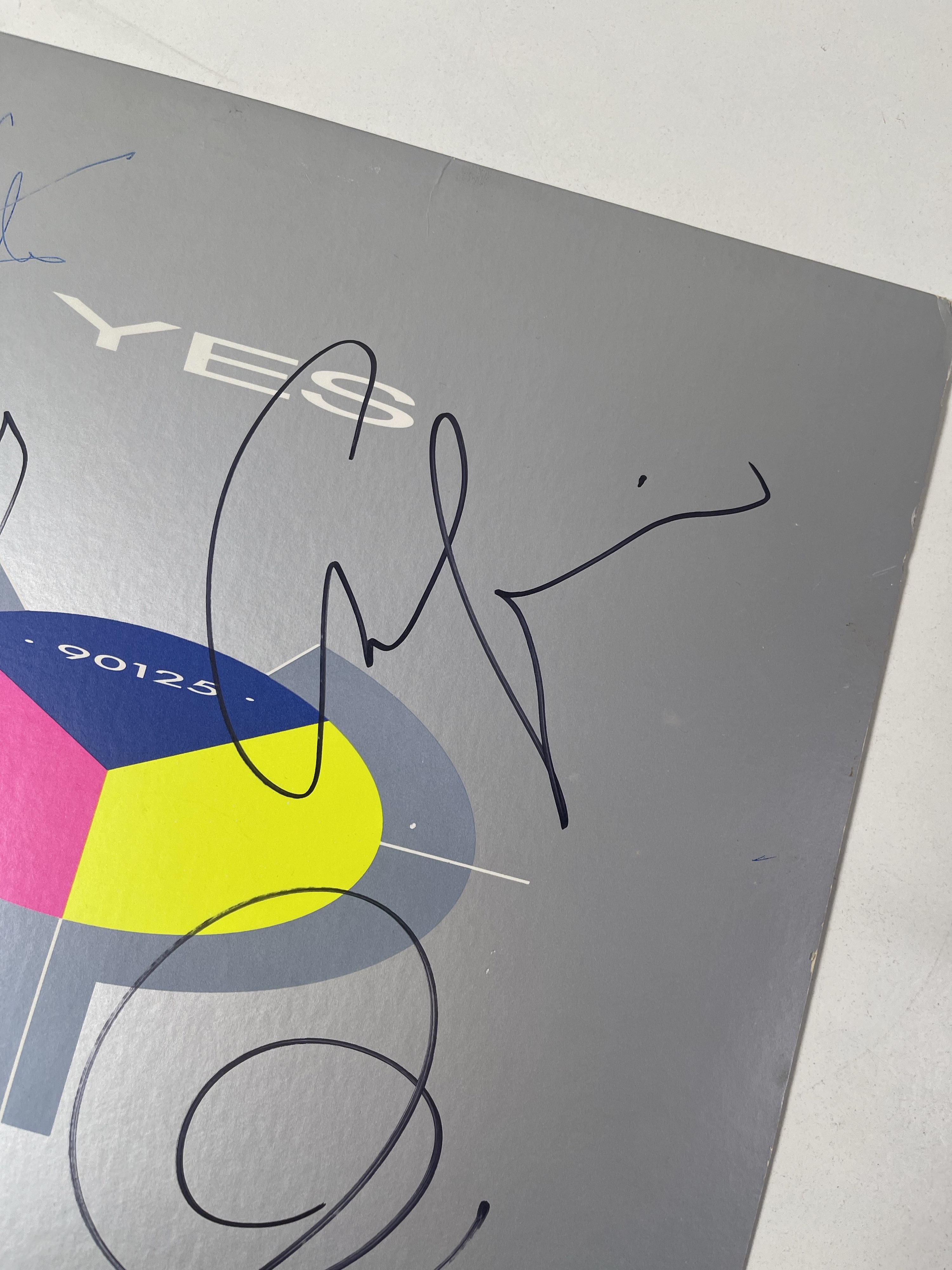 Lot 99 - YES - A FULLY SIGNED LP.