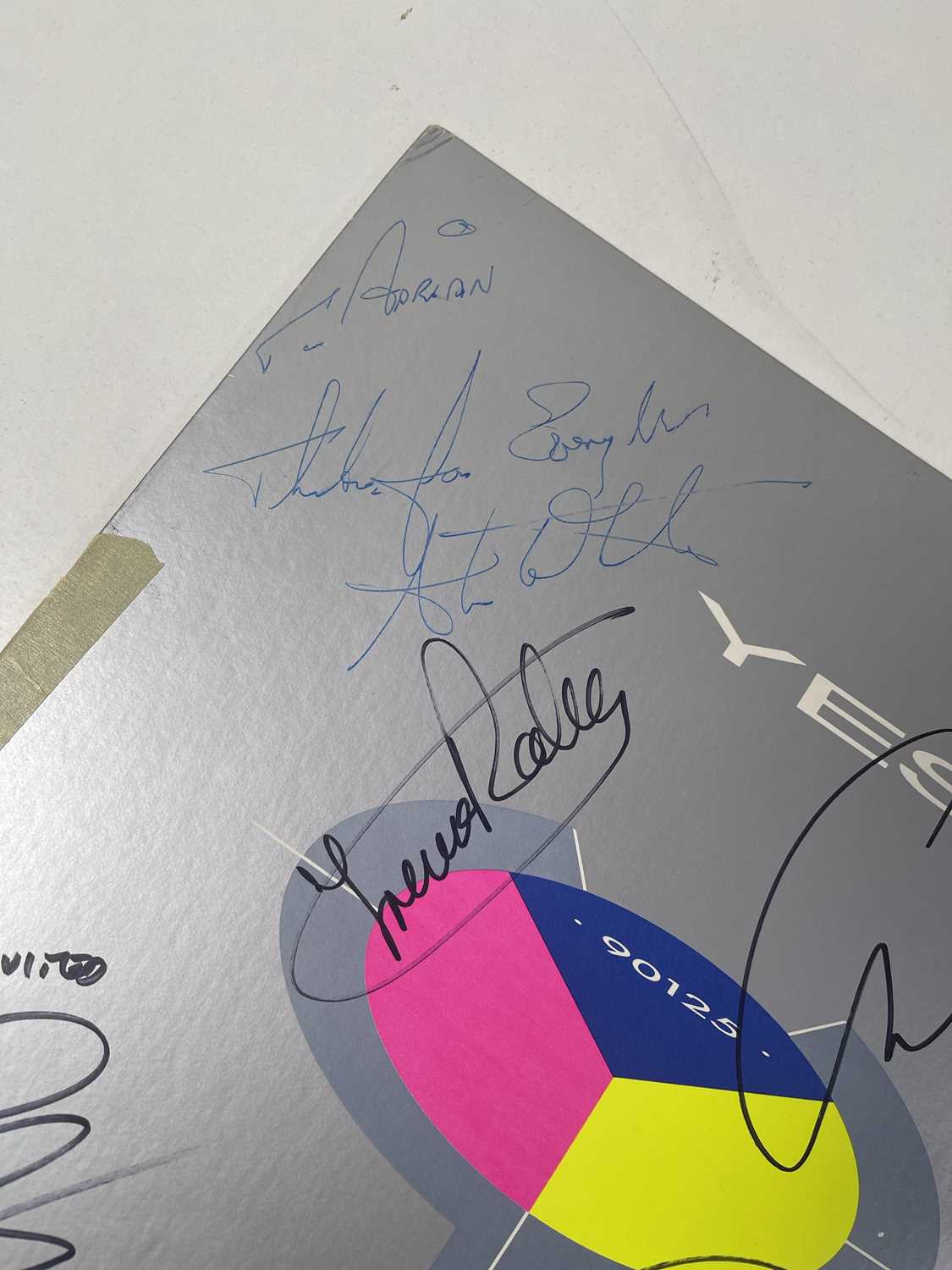 Lot 99 - YES - A FULLY SIGNED LP.