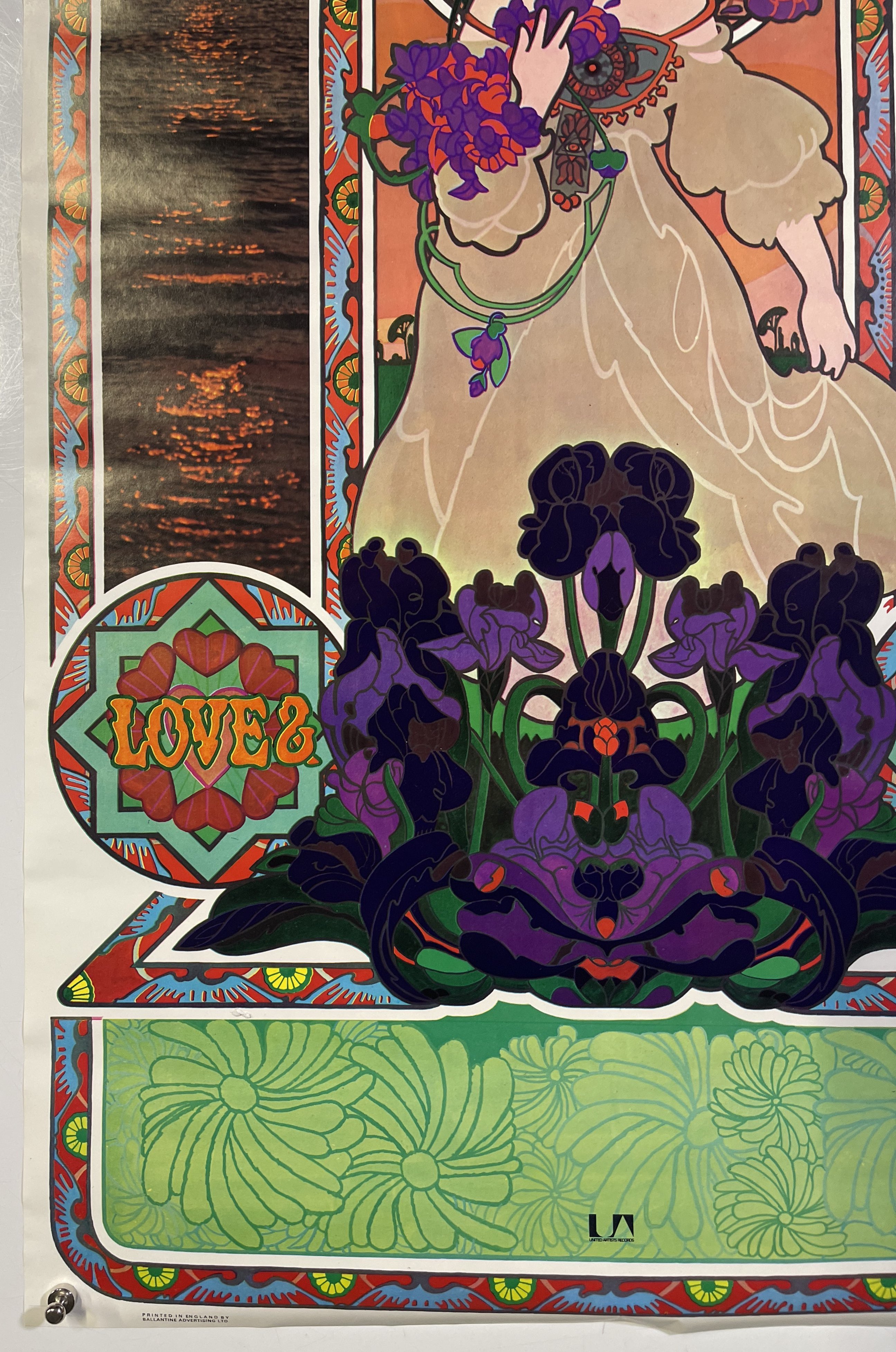 Lot 81 - HAWKWIND - BARNEY BUBBLES DESIGNED LOVE AND