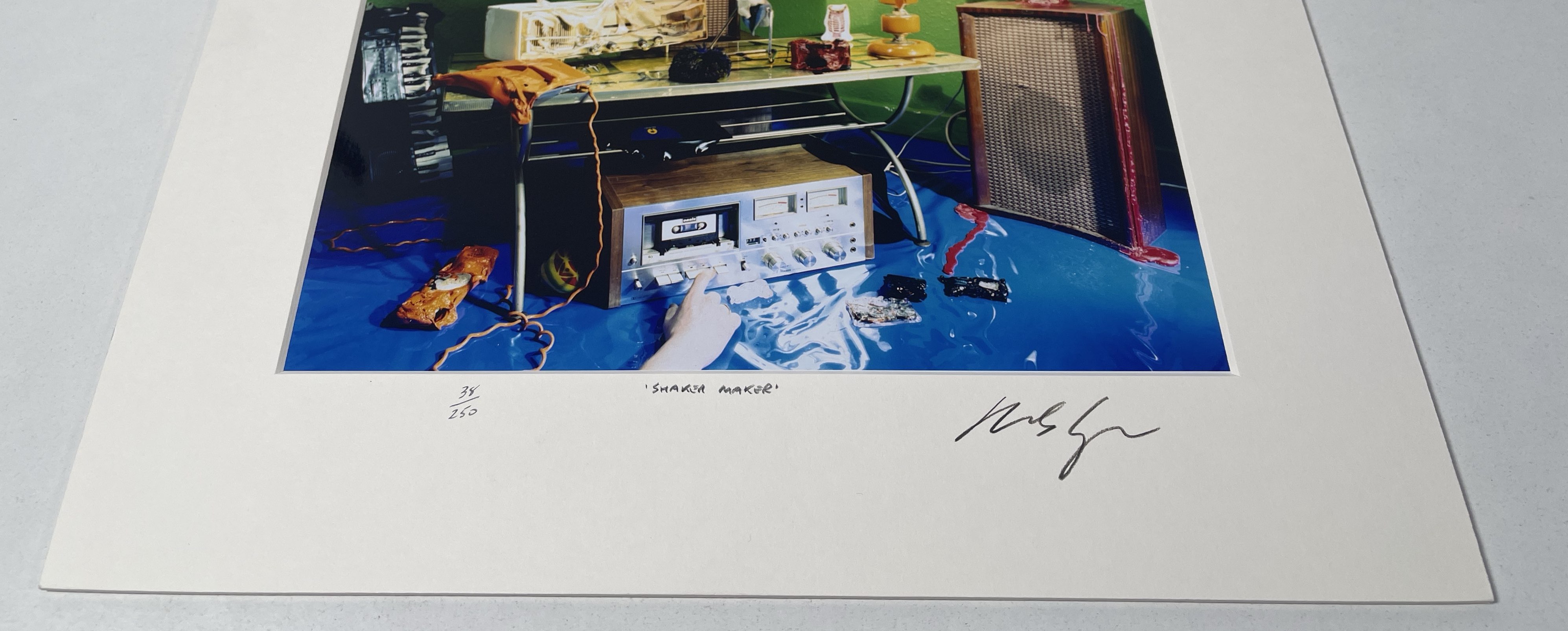 Lot 181 - OASIS - MICHAEL SPENCER JONES TWICE SIGNED