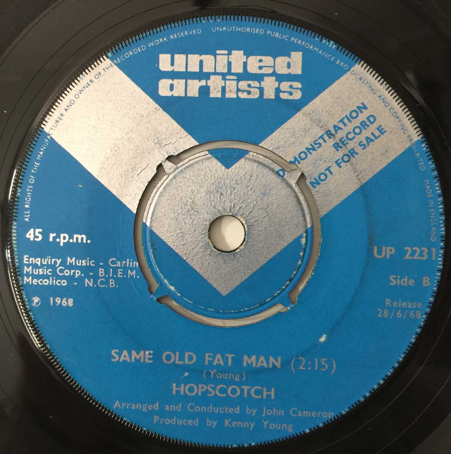 Lot 413 - HOPSCOTCH - LOOK AT THE LIGHTS GO UP 7"