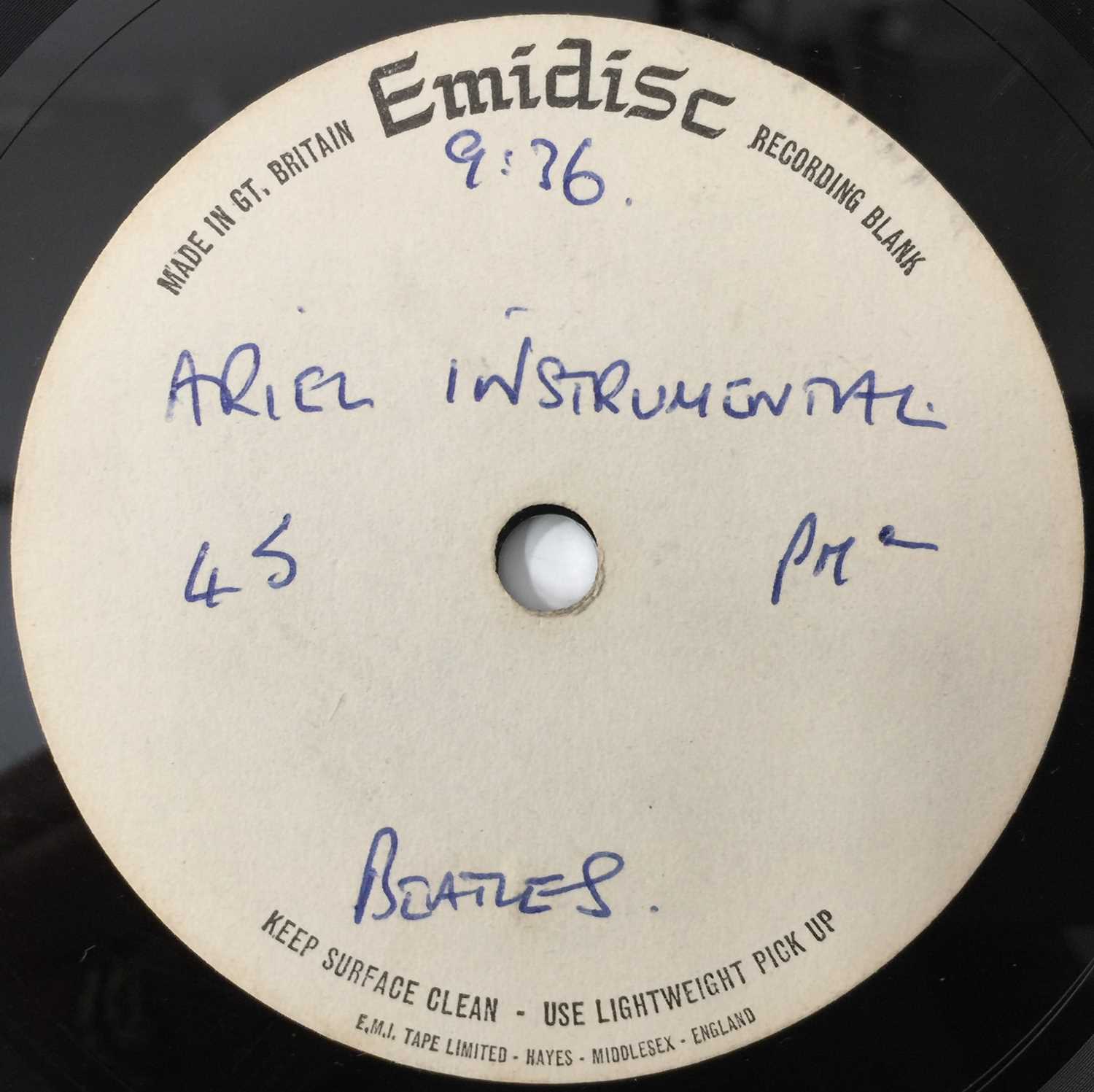 Lot 473 - THE BEATLES - ARIEL INSTRUMENTAL 12"