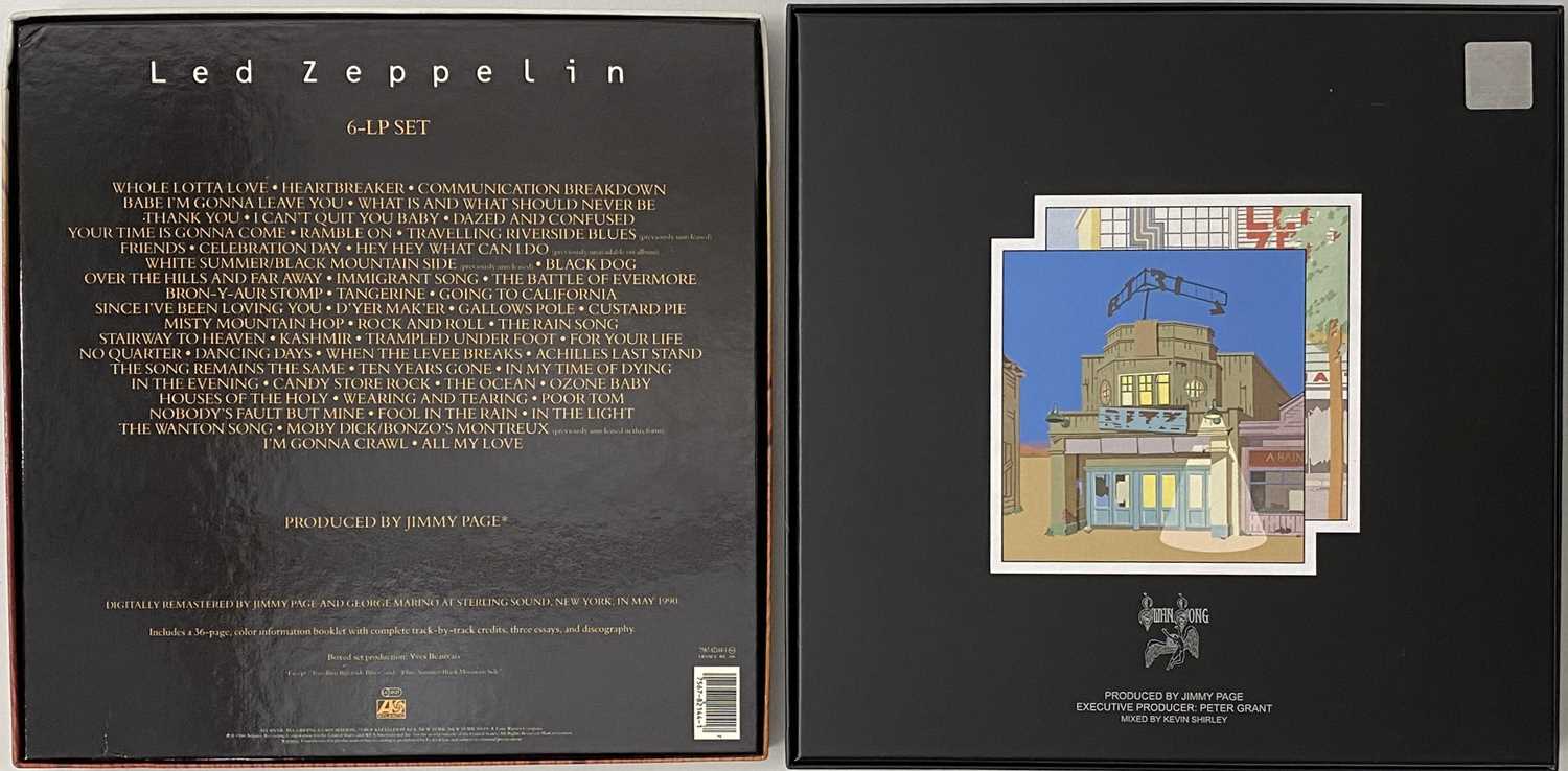 Lot 427 - LED ZEPPELIN - LP BOX SET COLLECTION