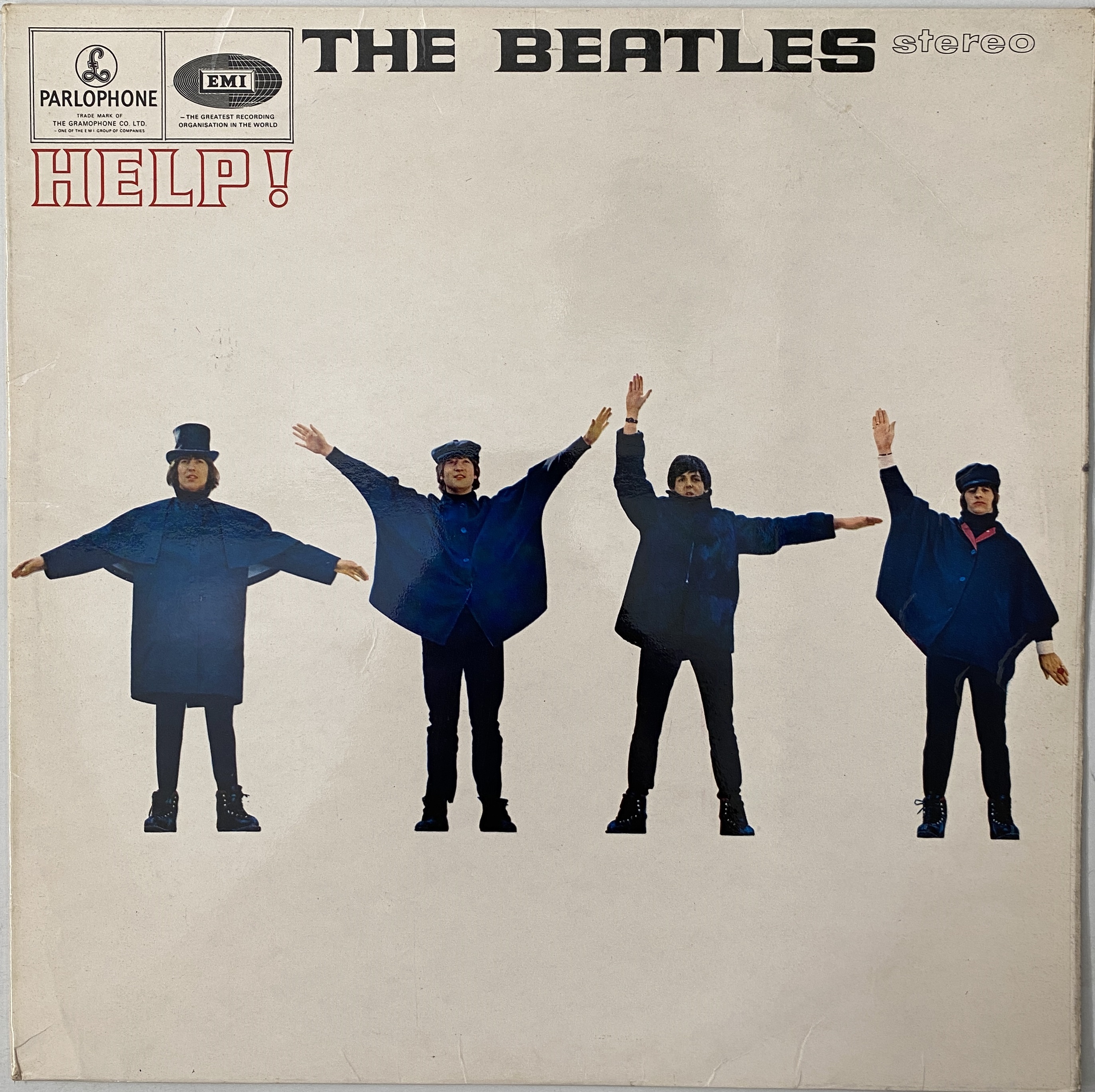 Lot 456 - THE BEATLES - HELP! LP (PCS 3071 - OG