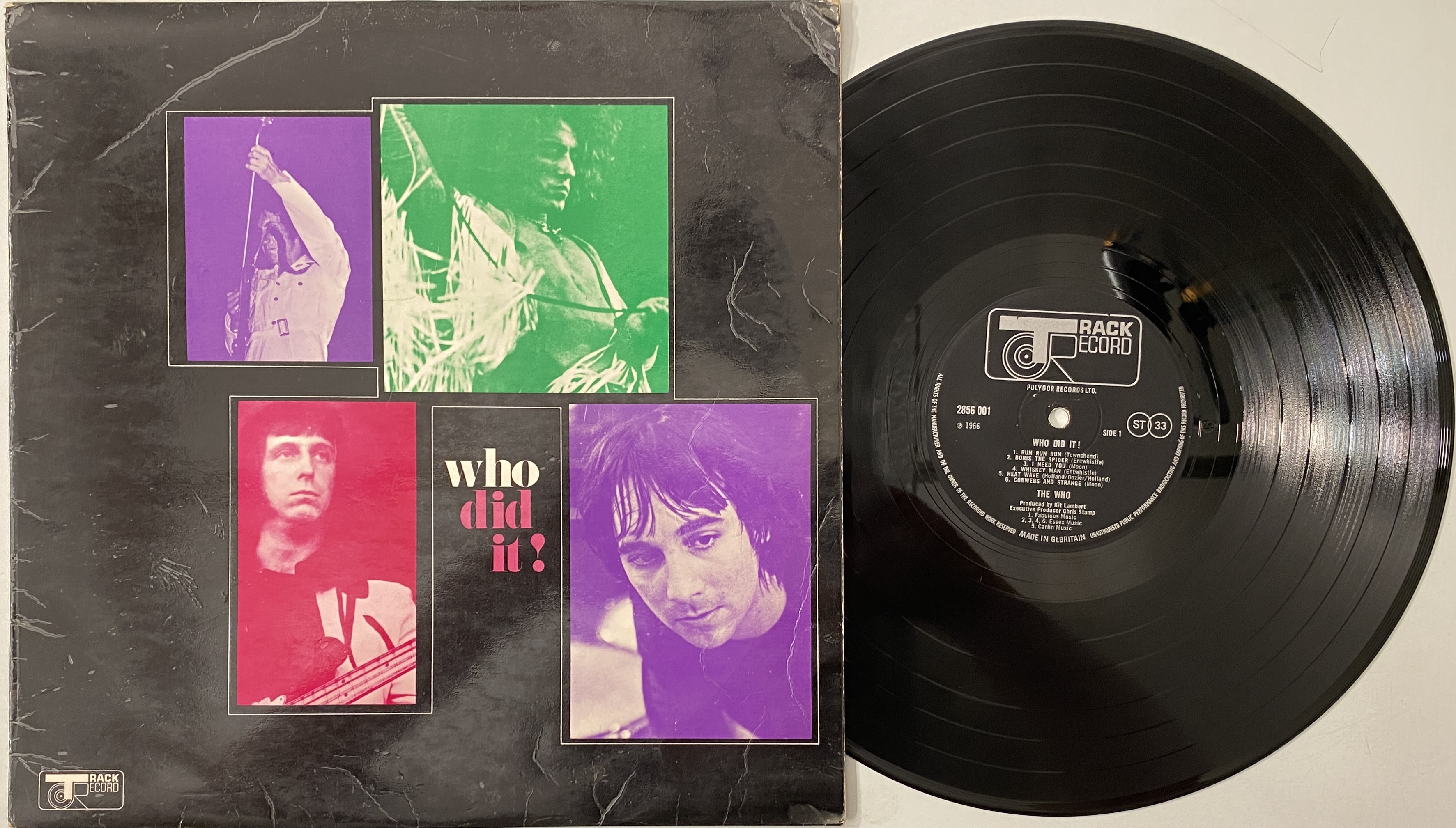 Lot 472 - THE WHO - WHO DID IT! LP (TRACK RECORD