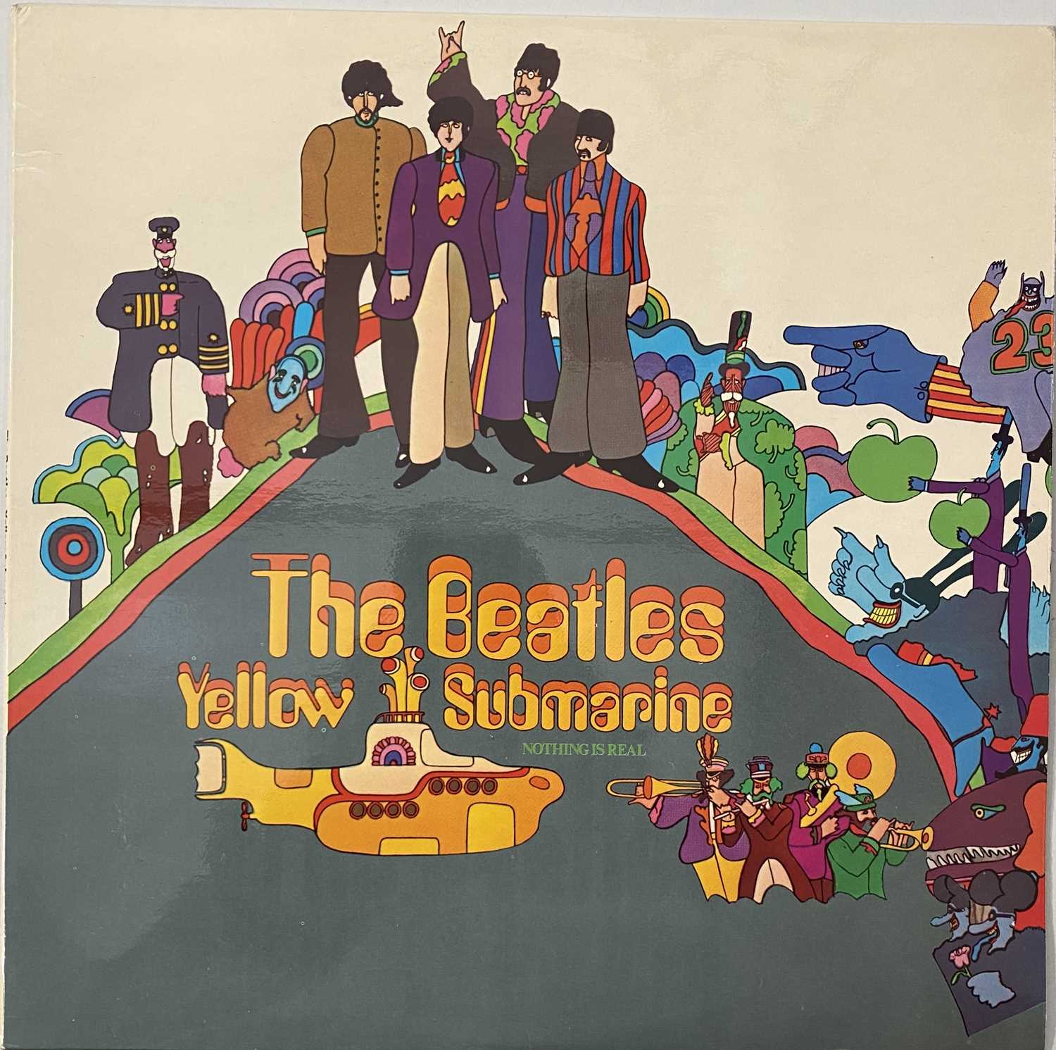 Lot 438 - THE BEATLES - YELLOW SUBMARINE LP (PCS 7070