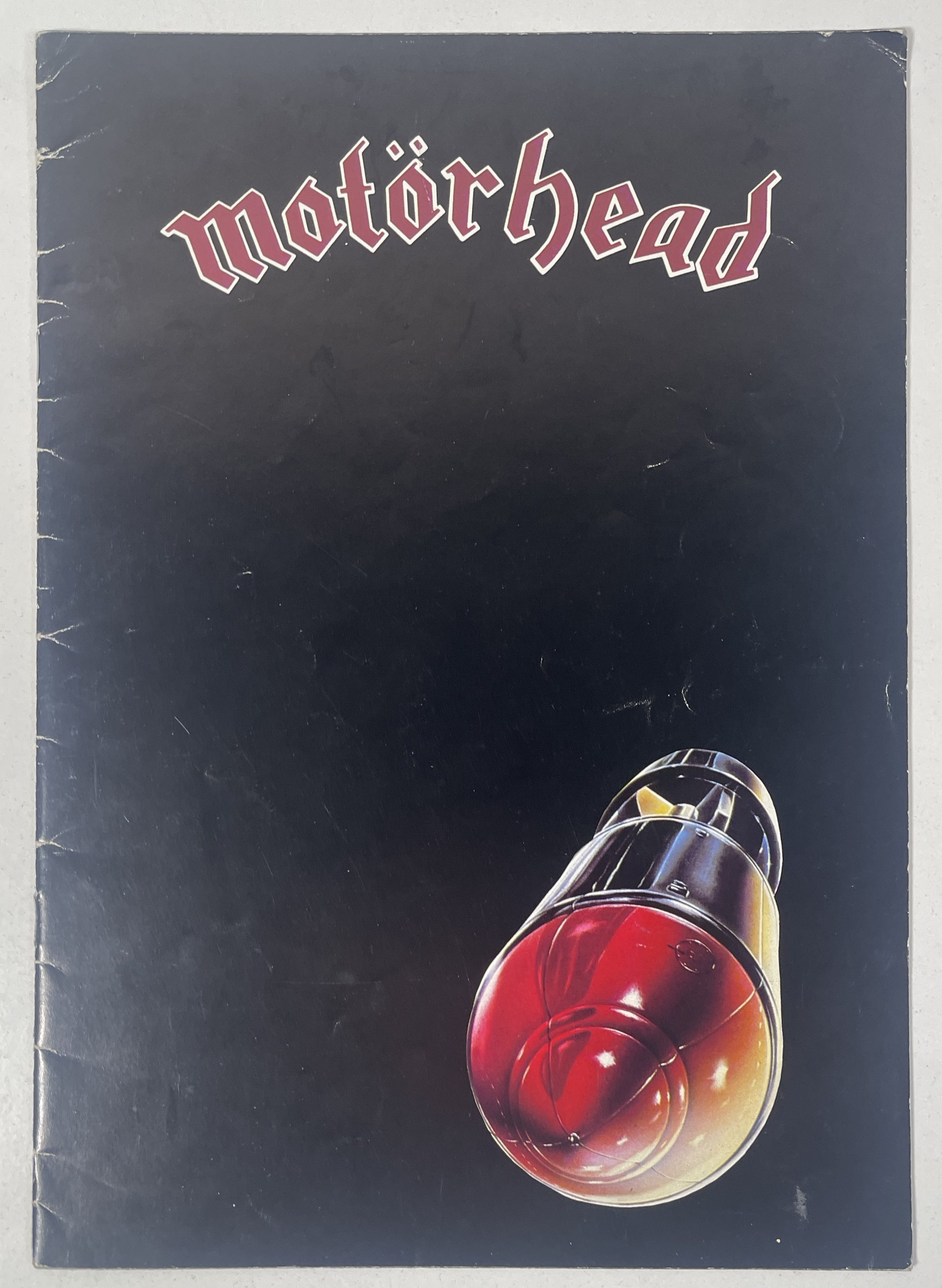 Lot 36 - MOTORHEAD- CONCERT PROGRAMMES AND ORIGINAL