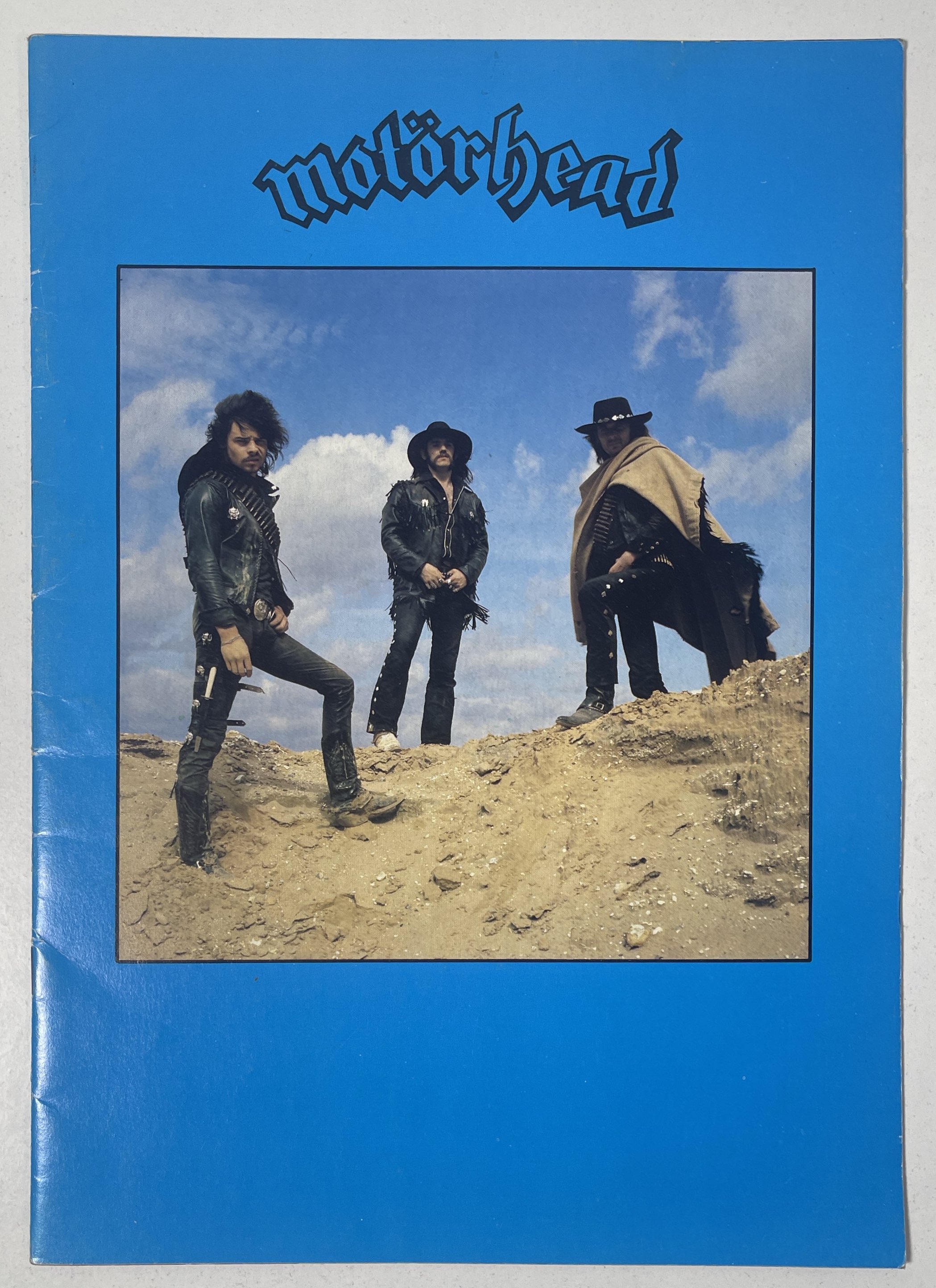 Lot 36 - MOTORHEAD- CONCERT PROGRAMMES AND ORIGINAL