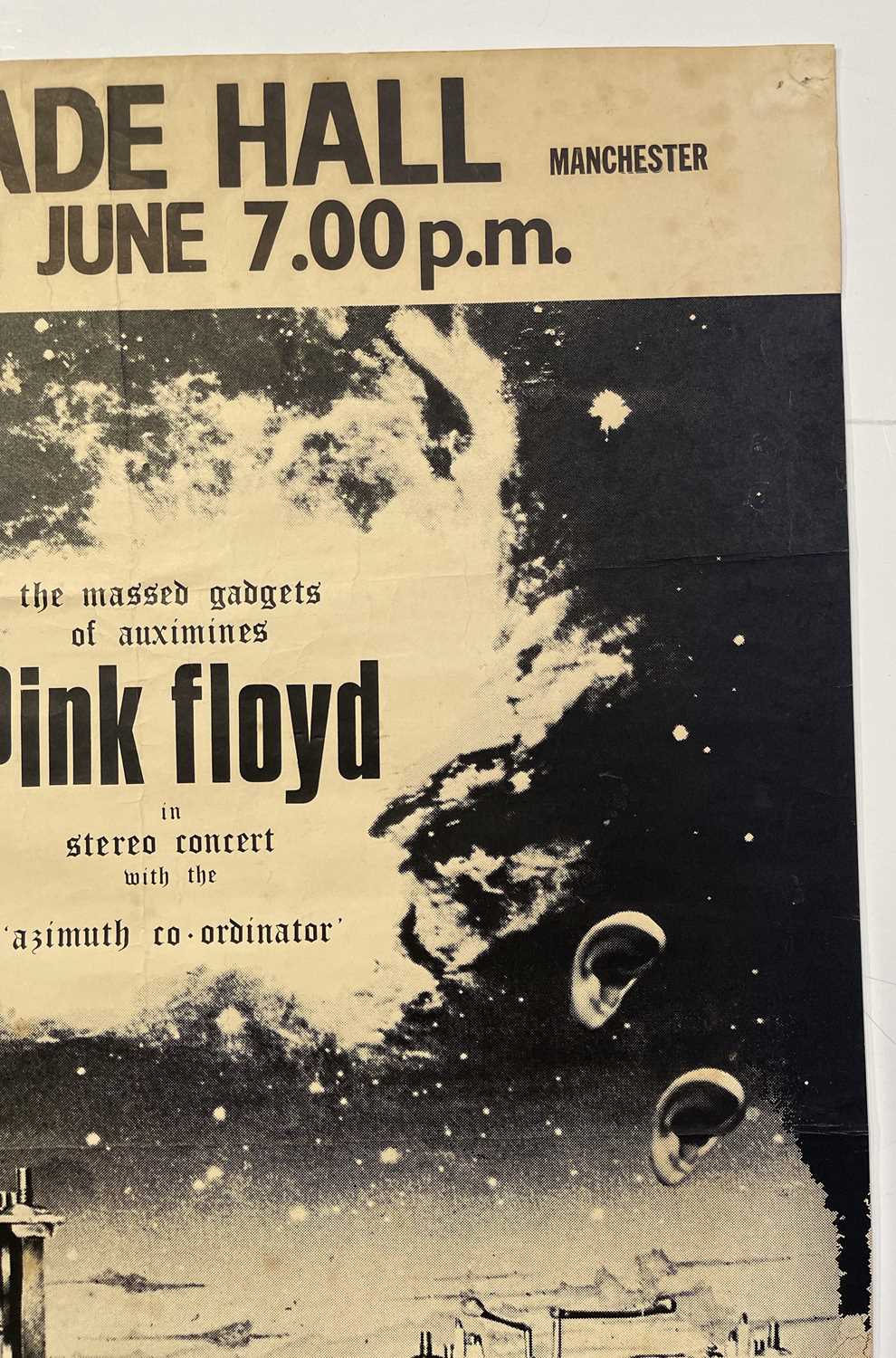 Lot 112 - PINK FLOYD - ORIGINAL 1969 MANCHESTER FREE