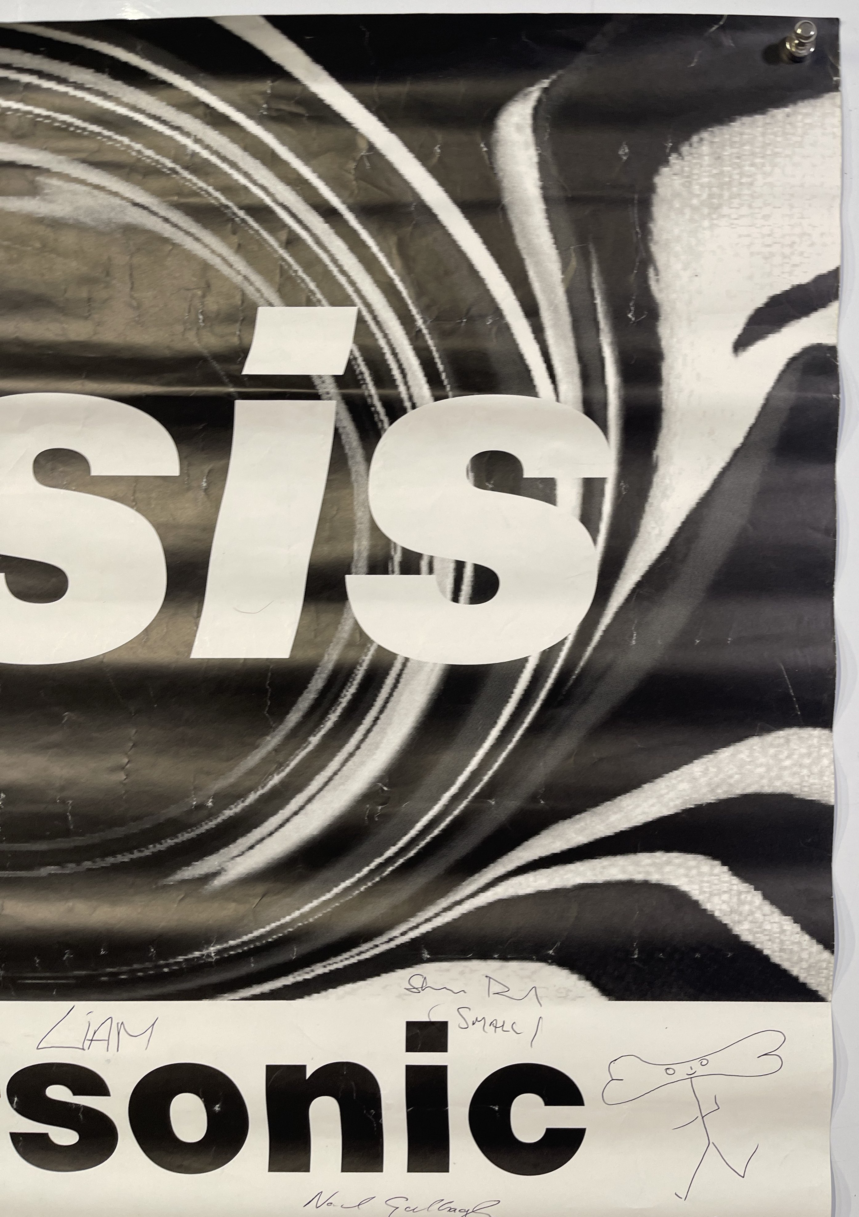 Lot 207 - OASIS - AN ORIGINAL 1994 SUPERSONIC TOUR