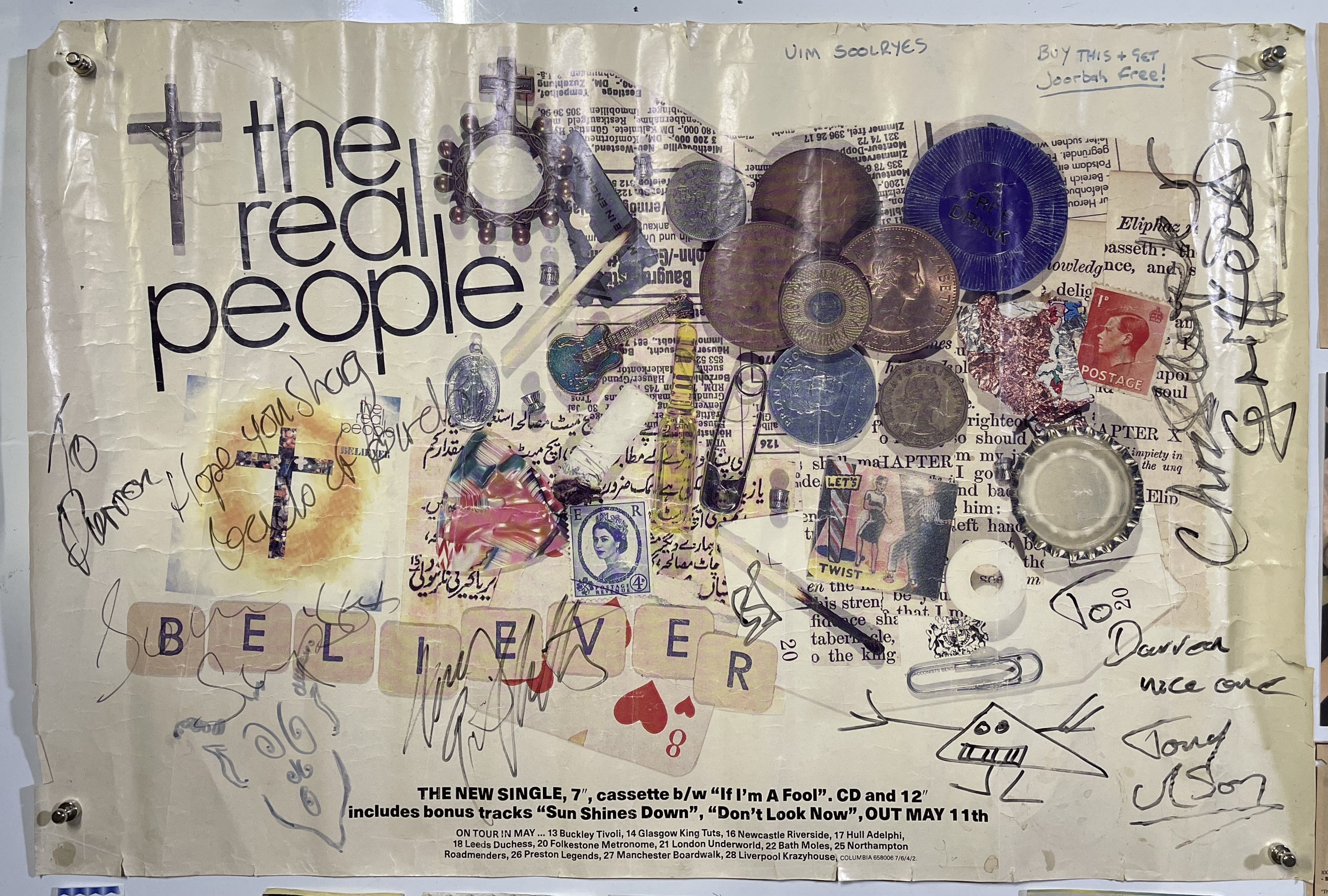 Lot 32 - OASIS INTEREST - THE REAL PEOPLE / LIVERPOOL