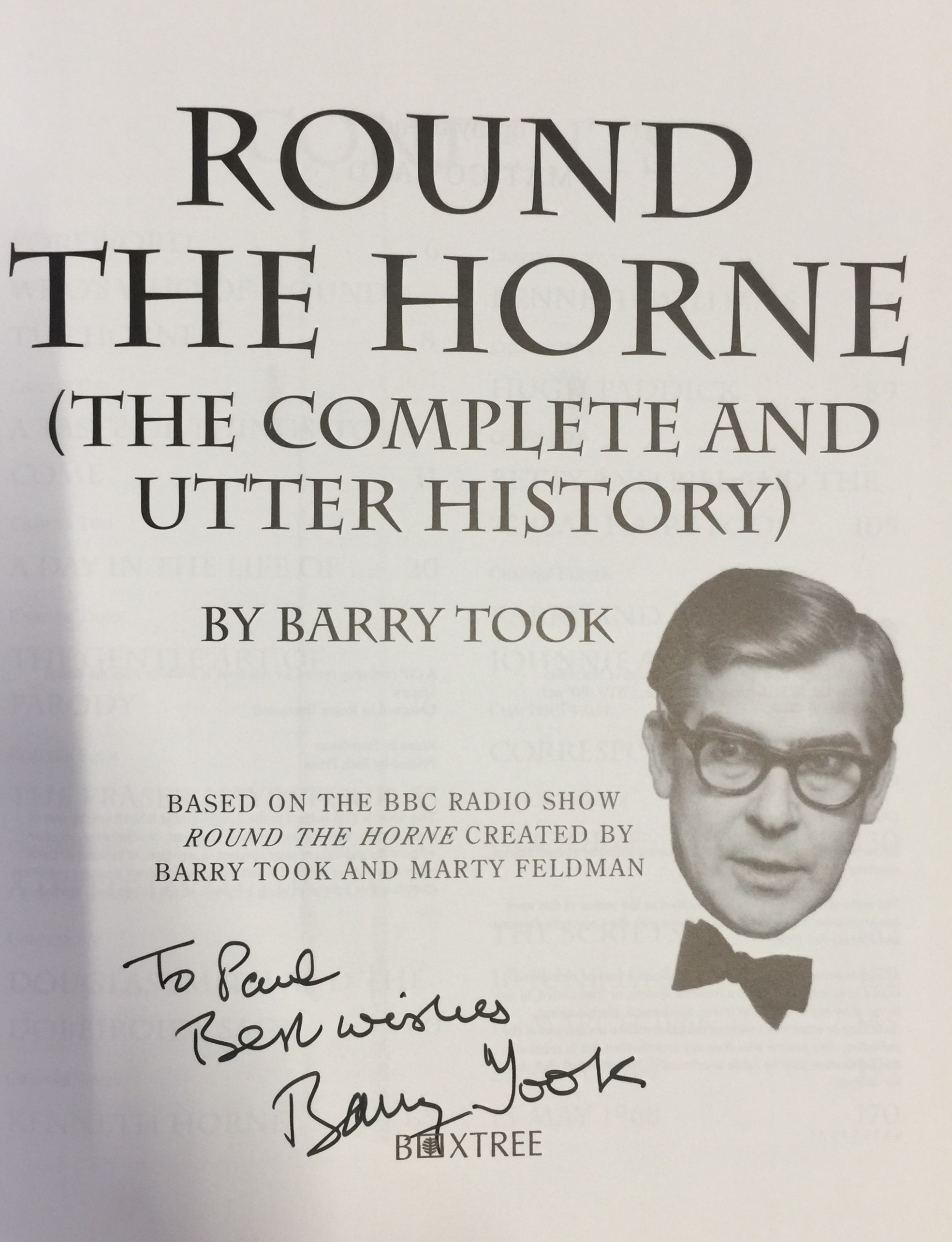 Lot 107 - COLLECTION OF SIGNED COMEDY BOOKS