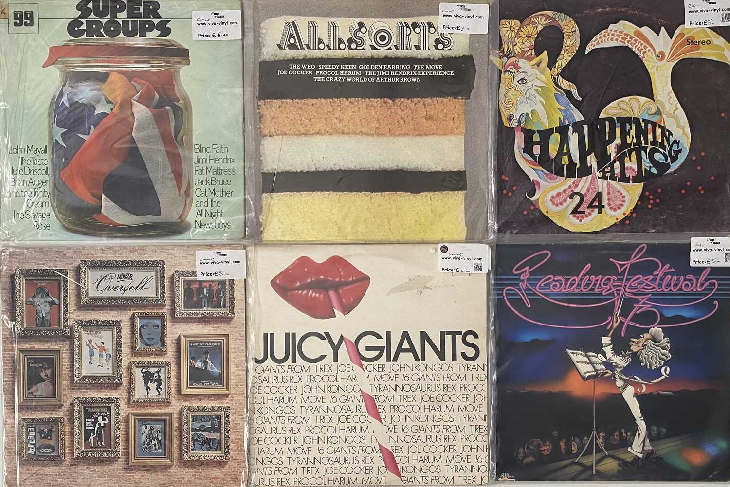 Lot 16 - ROCK & POP - COMPILATION LPs