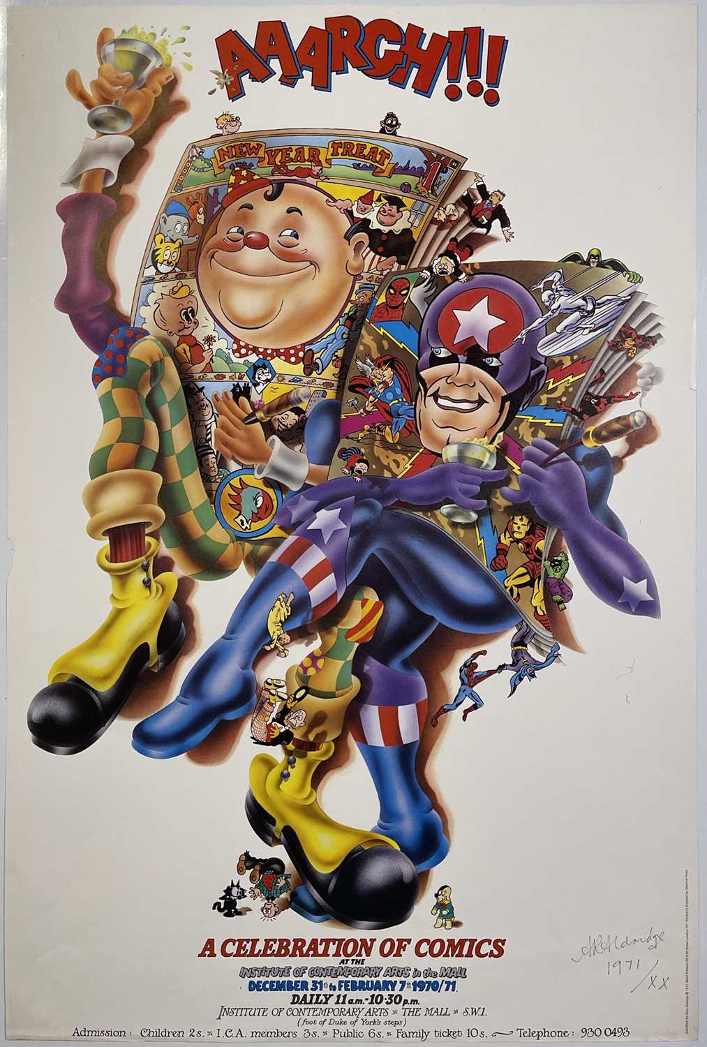 Lot 87 Alan Aldridge A 1970s Comic Poster Design