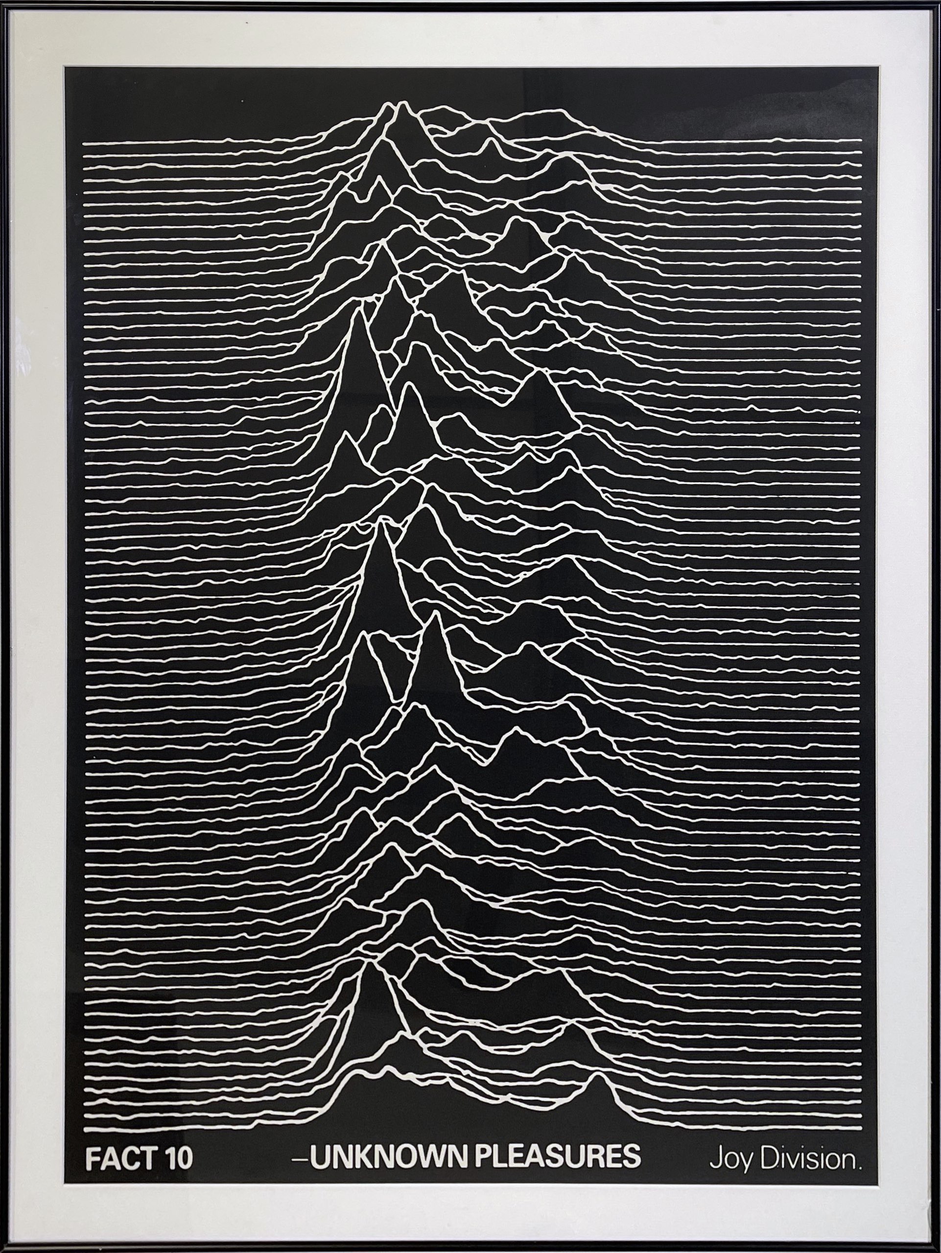 Lot 166 - JOY DIVISION - AN ORIGINAL UNKNOWN PLEASURES