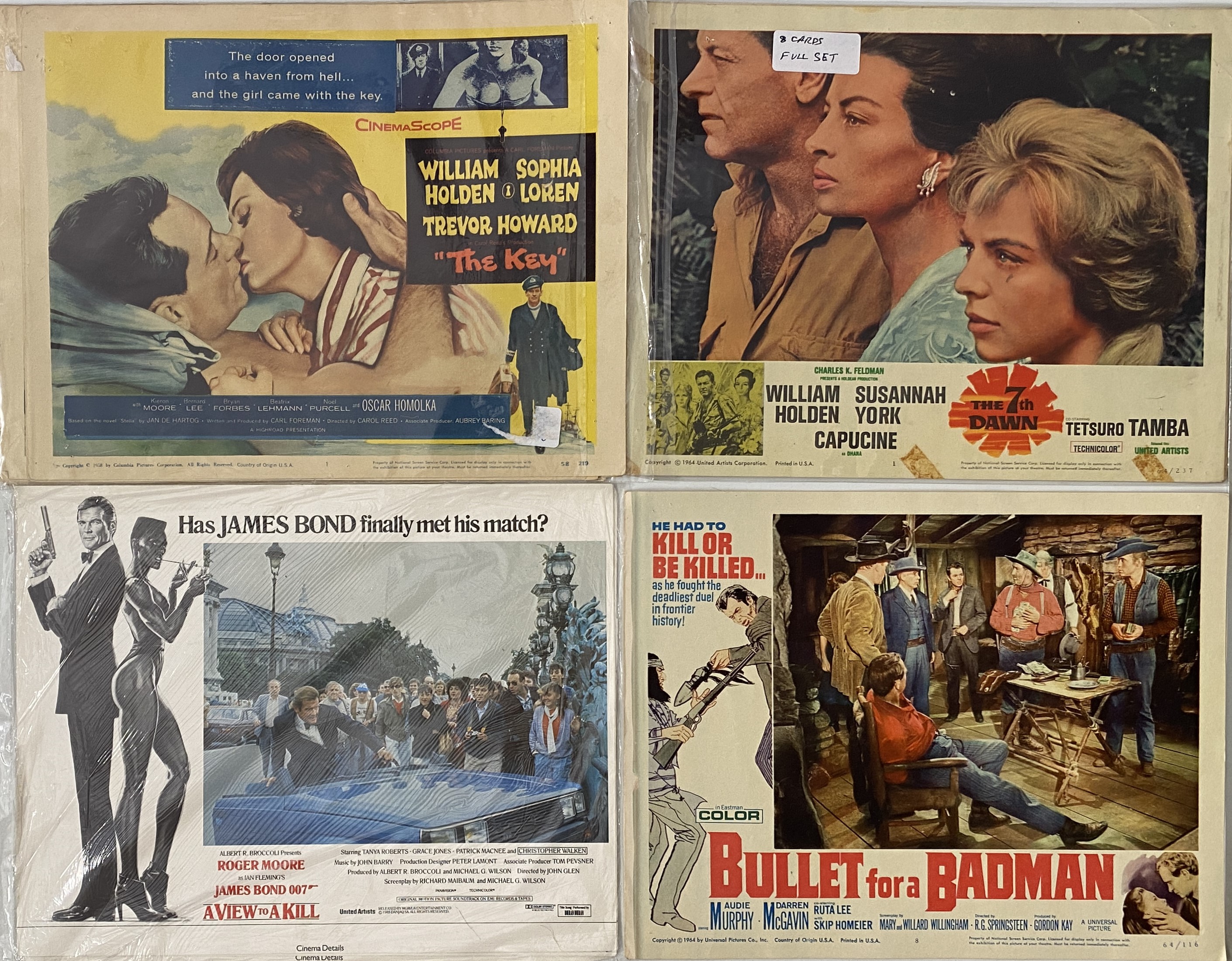 Lot 208 - LARGE QUANTITY OF C 1950S-1970S LOBBY CARDS.
