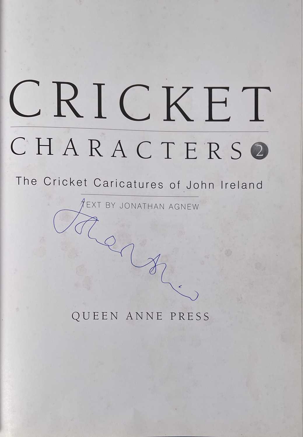 Lot 292 - CRICKET LEGENDS - AUTOGRAPH COLLECTION.