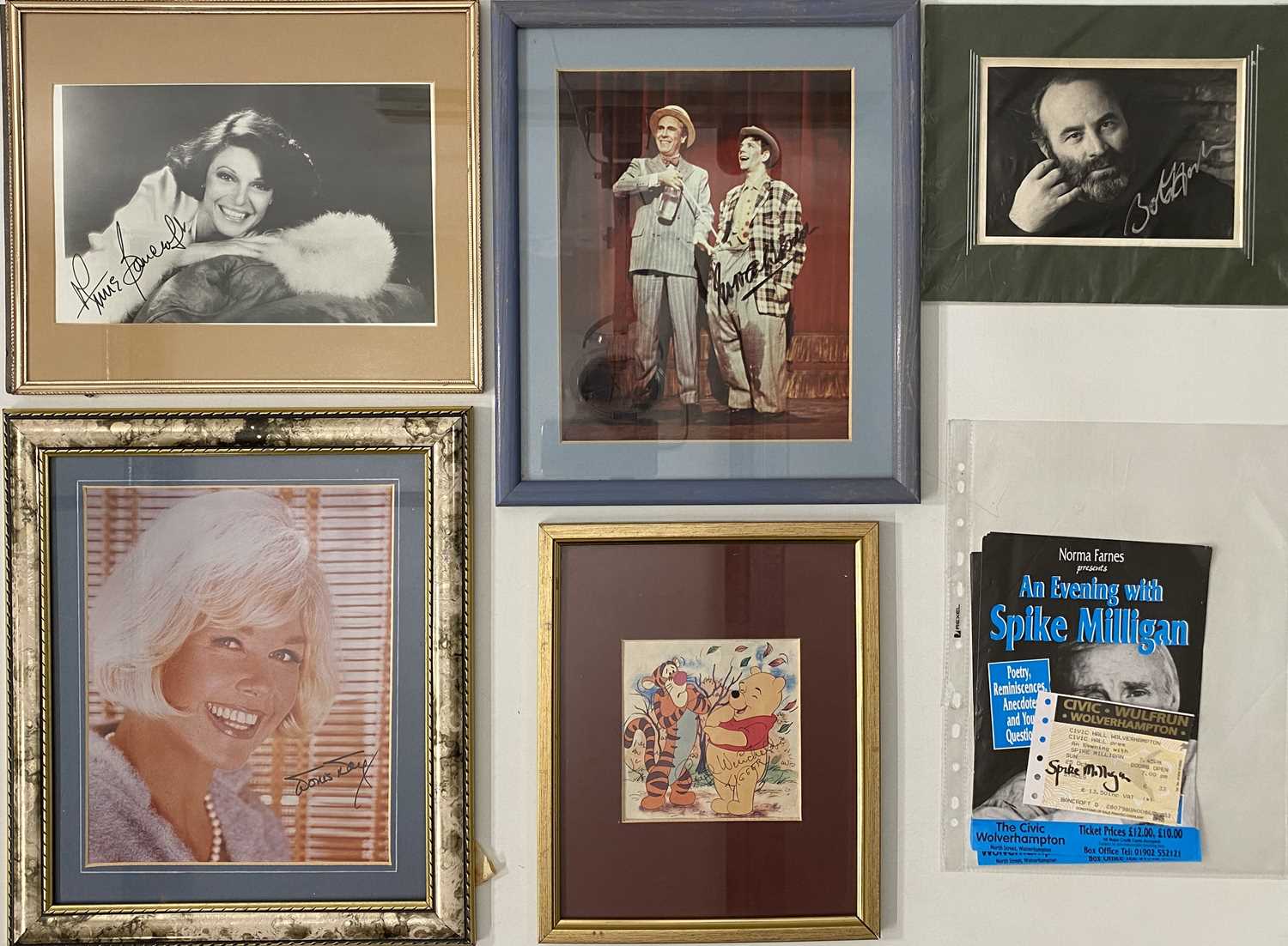 Lot 116 - SIGNED ITEMS - TV STARS.