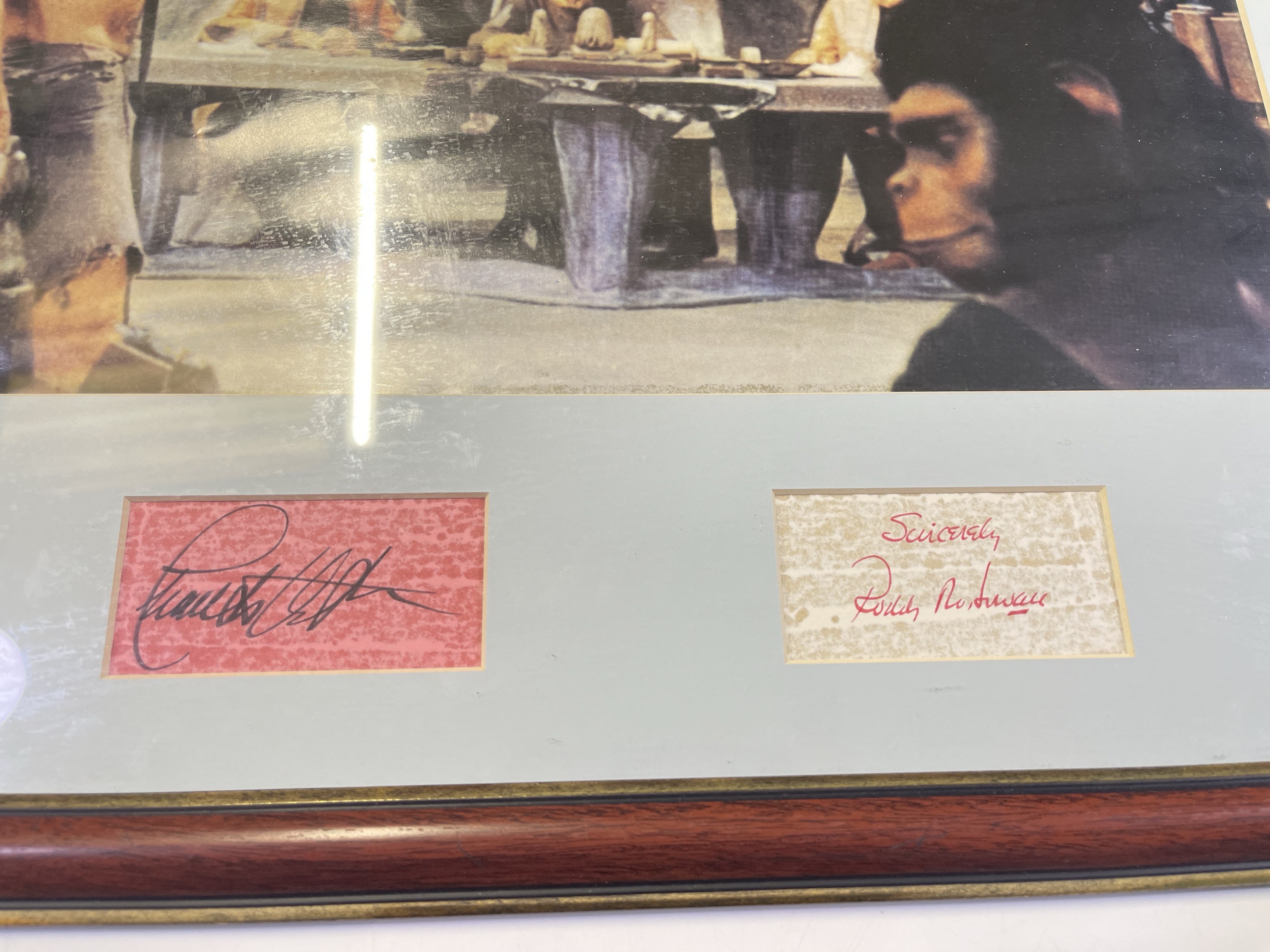 Lot 122 - SIGNED ITEMS - FILM STARS (CHARLTON HESTON,