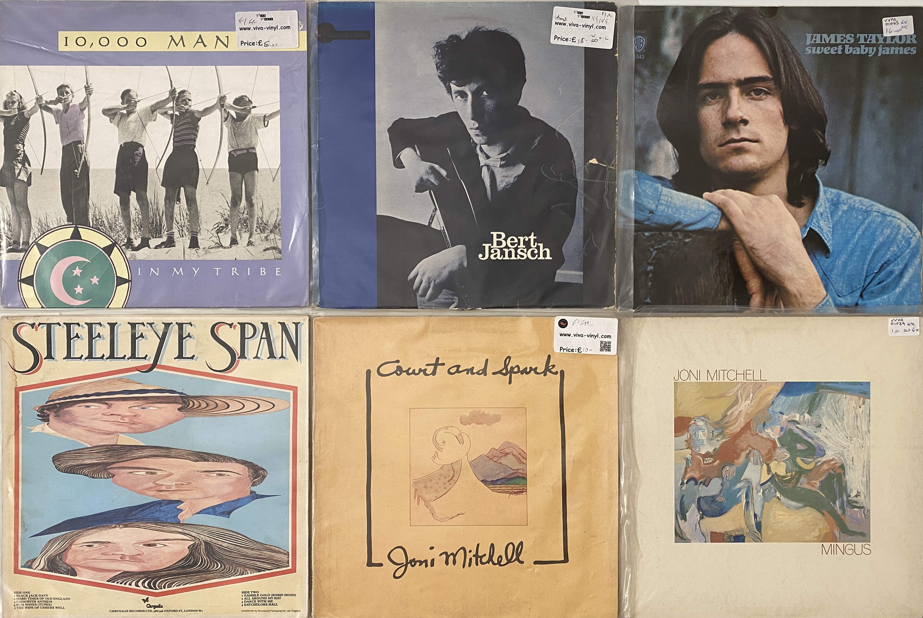 Lot 32 - FOLK/ FOLK ROCK/ SINGER-SONGWRITER - LP