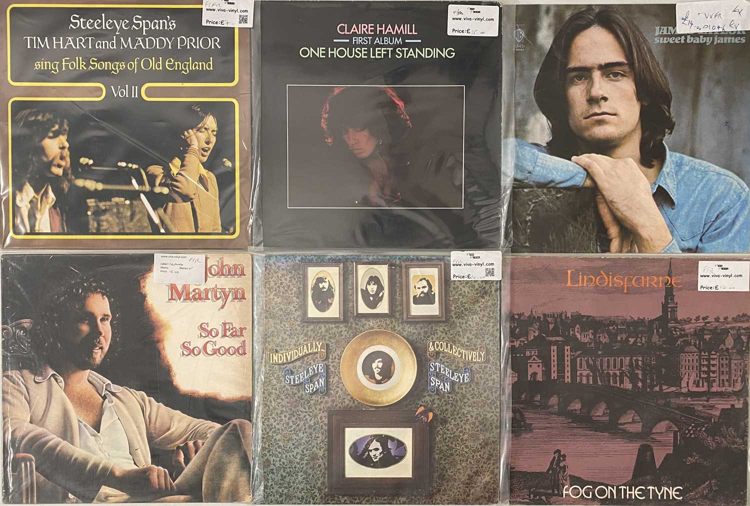 Lot 30 - FOLK/ FOLK ROCK/ SINGER-SONGWRITER - LP