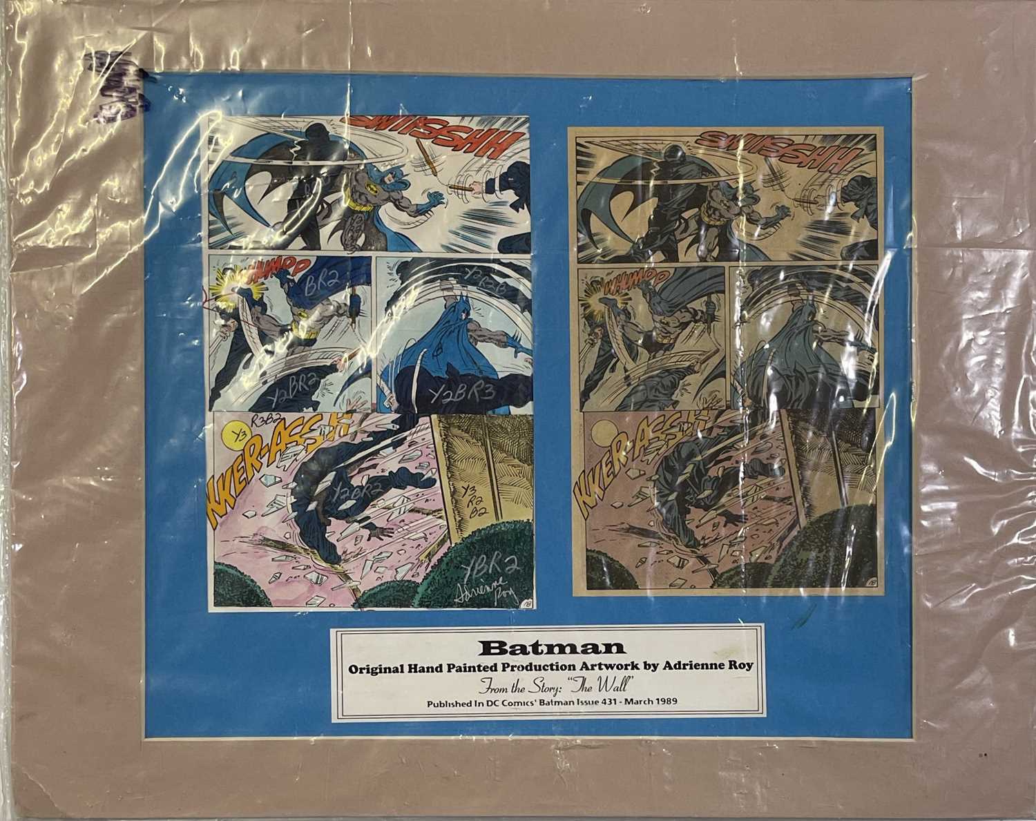 Lot 49 - BOB KANE AUTOGRAPH PLUS SIGNED ORIGINAL HAND