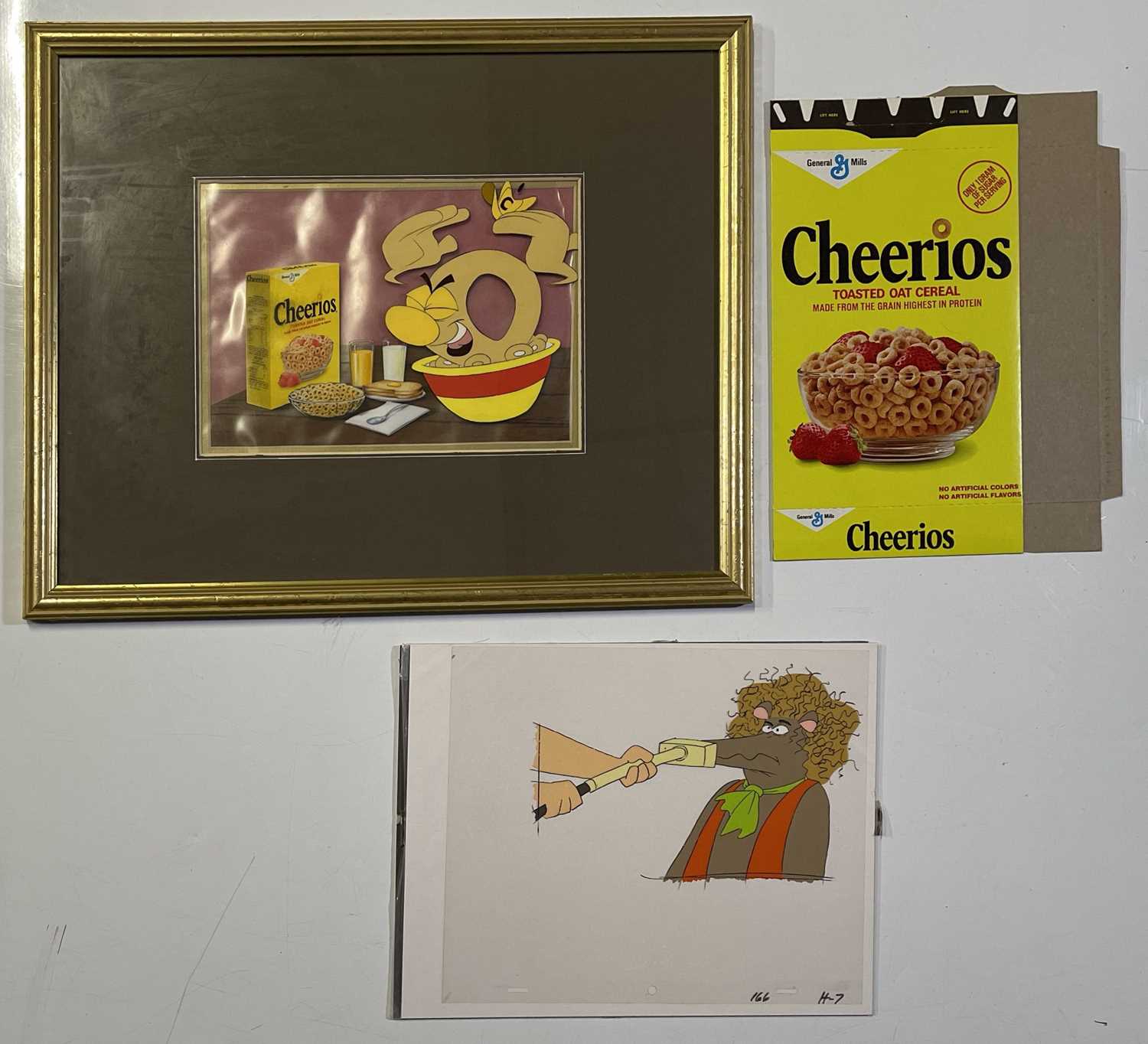 Lot 209 - TV CARTOON CELULOIDS - HAIR BAIR BUNCH