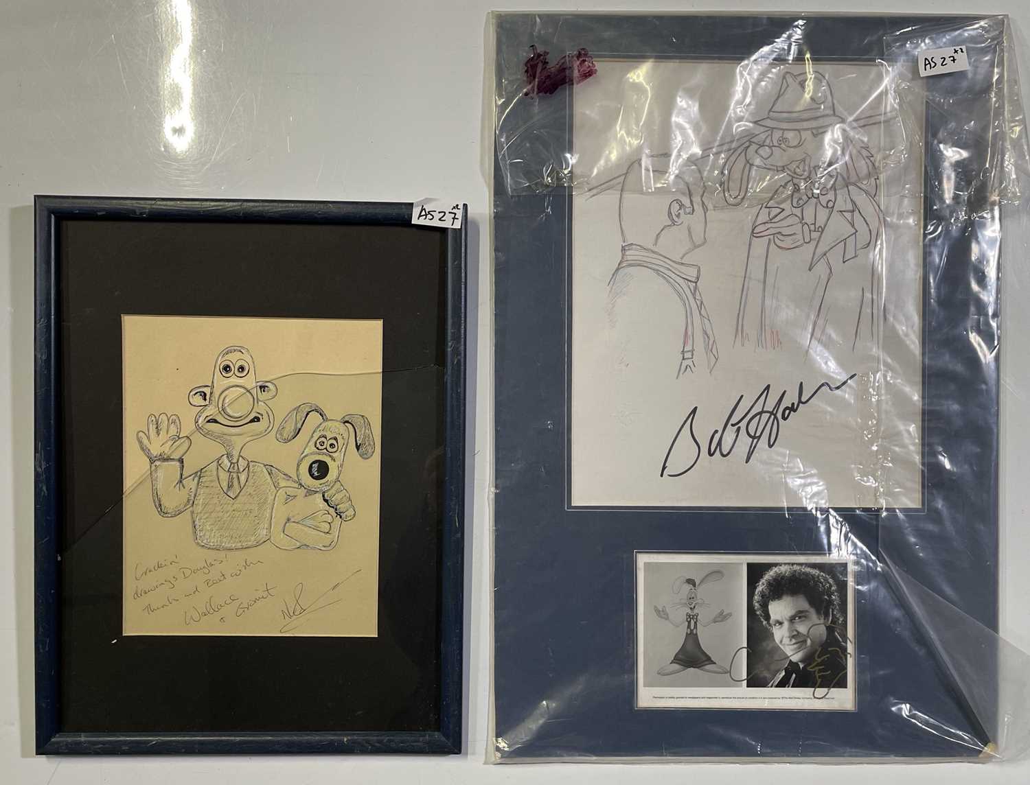 Lot 132 - SIGNED ILLUSTRATIONS - BOB HOPKINS/ NICK