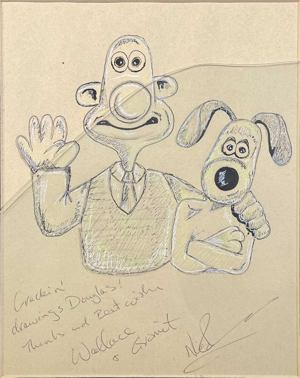 Lot 132 - SIGNED ILLUSTRATIONS - BOB HOPKINS/ NICK
