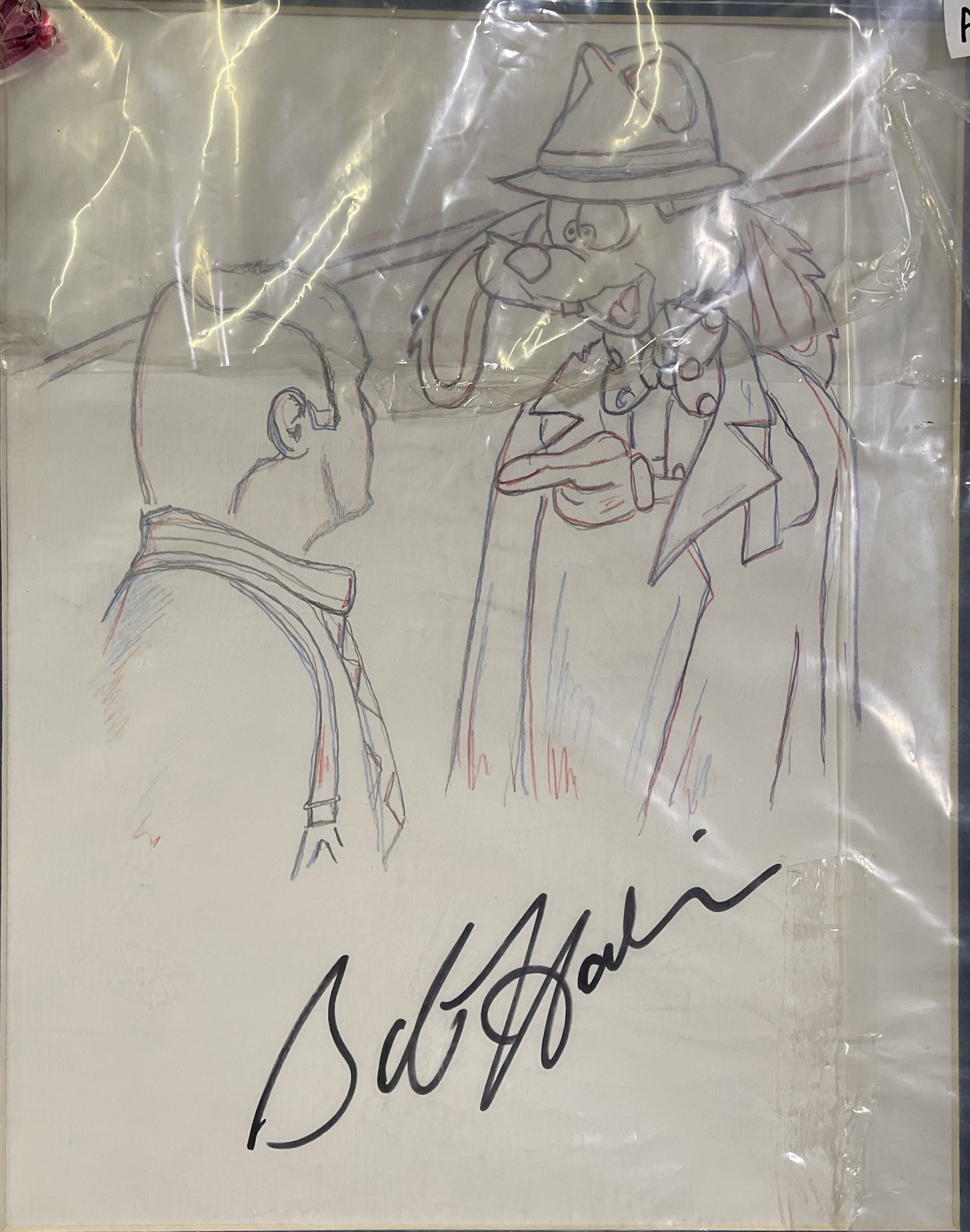 Lot 132 - SIGNED ILLUSTRATIONS - BOB HOPKINS/ NICK
