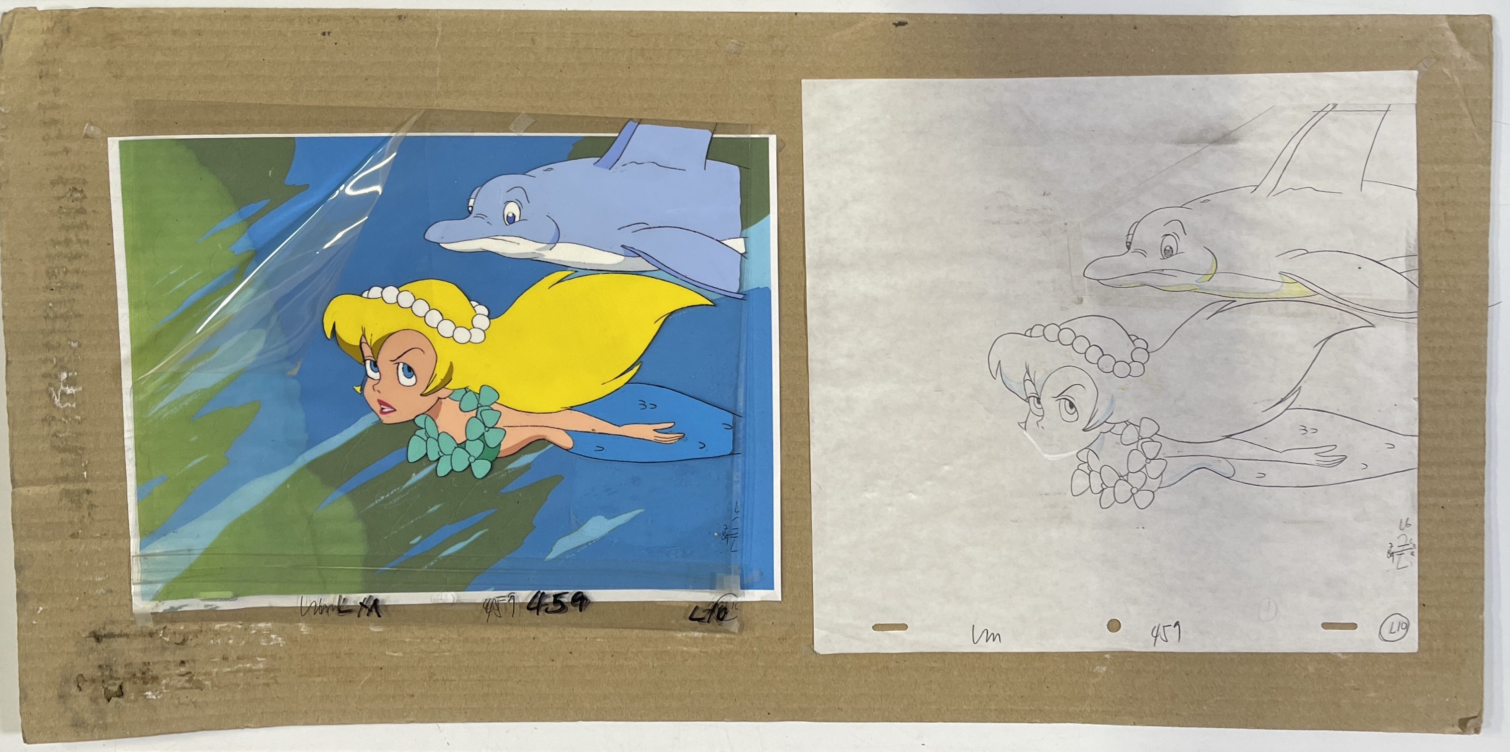 Lot 211 - ANIMATION FILM CELLS/ORIGINAL DRAWINGS - THE