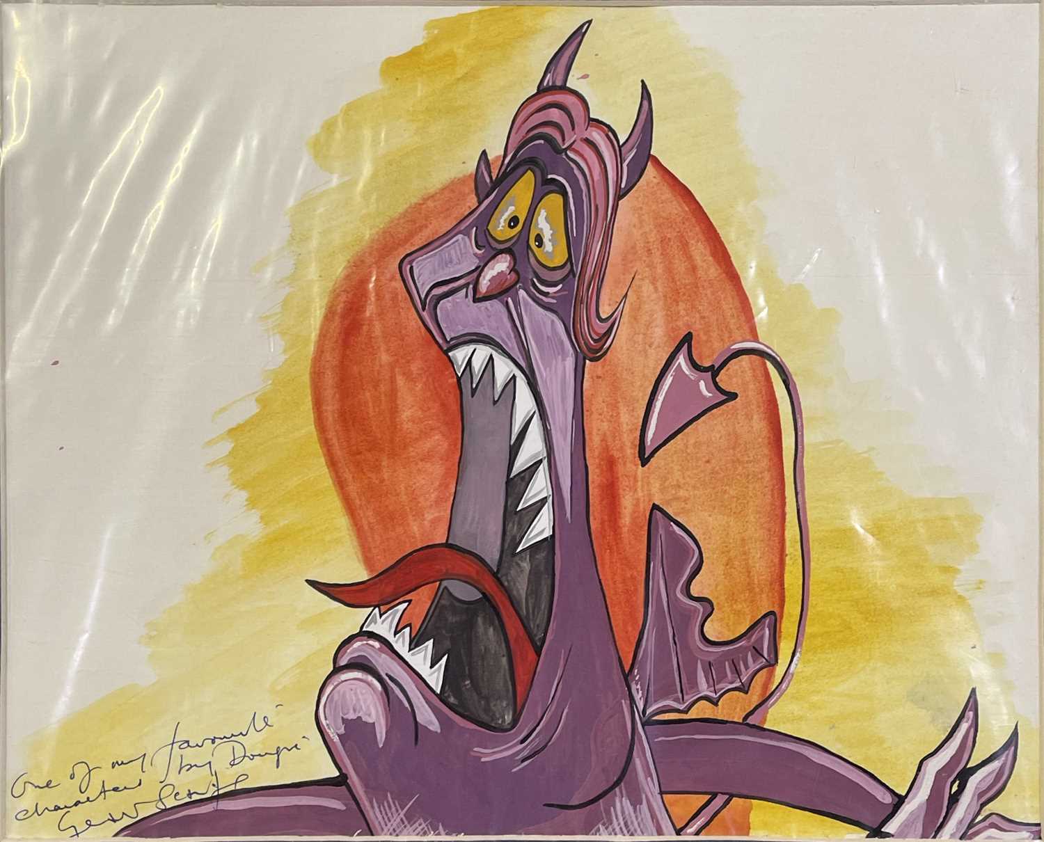 Lot 195 - PINK FLOYD INTEREST - GERALD SCARFE SIGNED